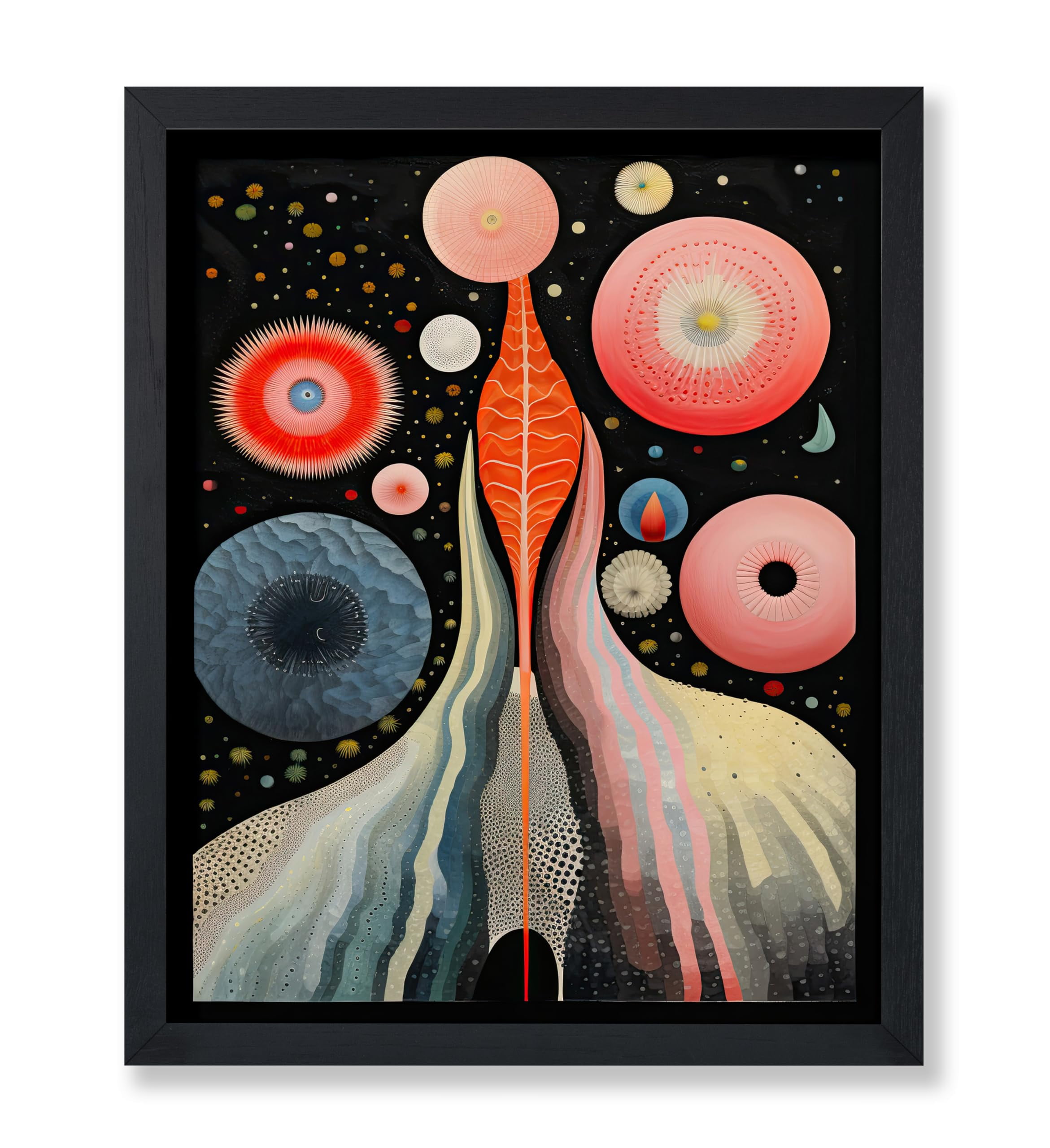 Poster Master Psychedelic Poster - Weird Cosmic Print - Modern Art ...