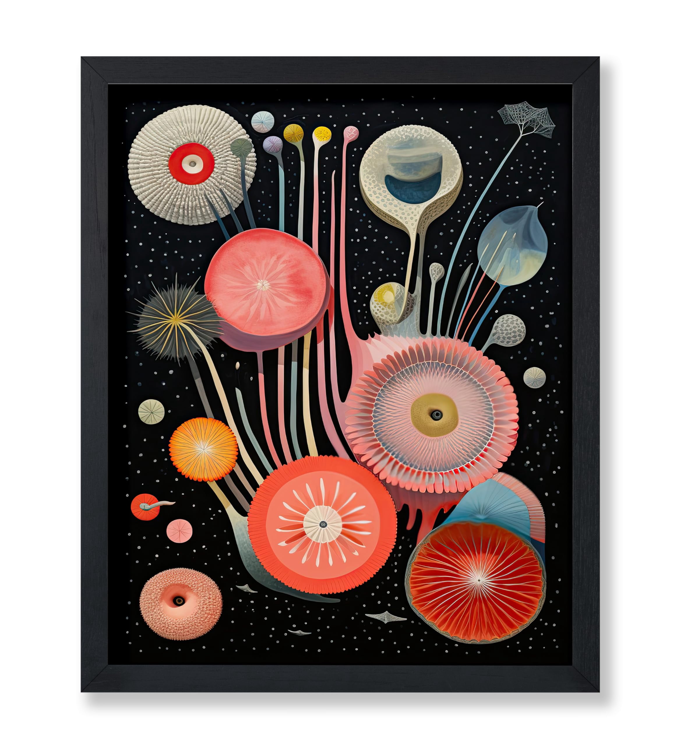 Poster Master Psychedelic Poster - Weird Galaxy Print - Modern Art ...