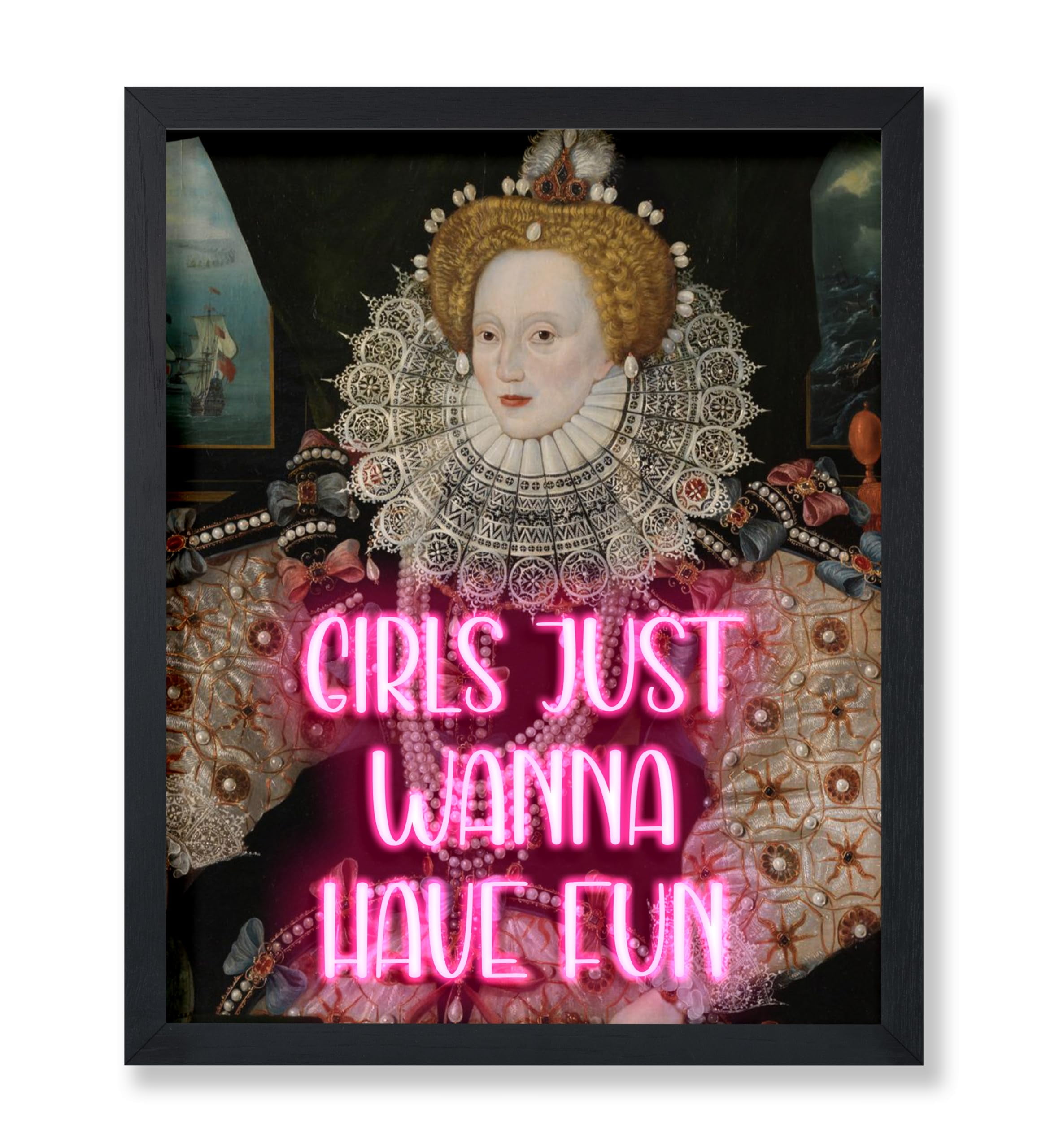 Poster Master Queen Poster - Girls Just Wanna Have Fun Print - Altered ...