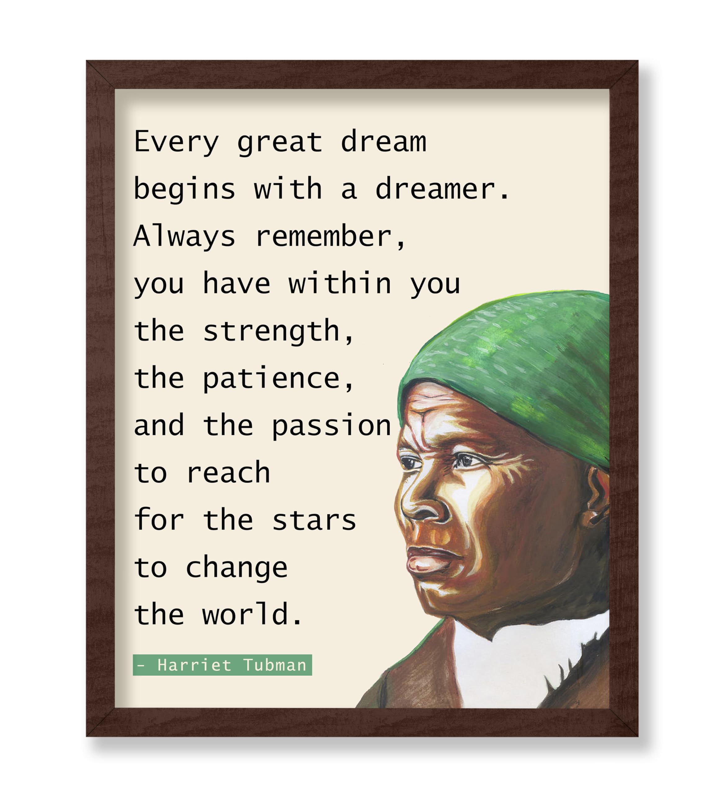 Poster Master Reach For The Stars Poster - Harriet Tubman Print ...