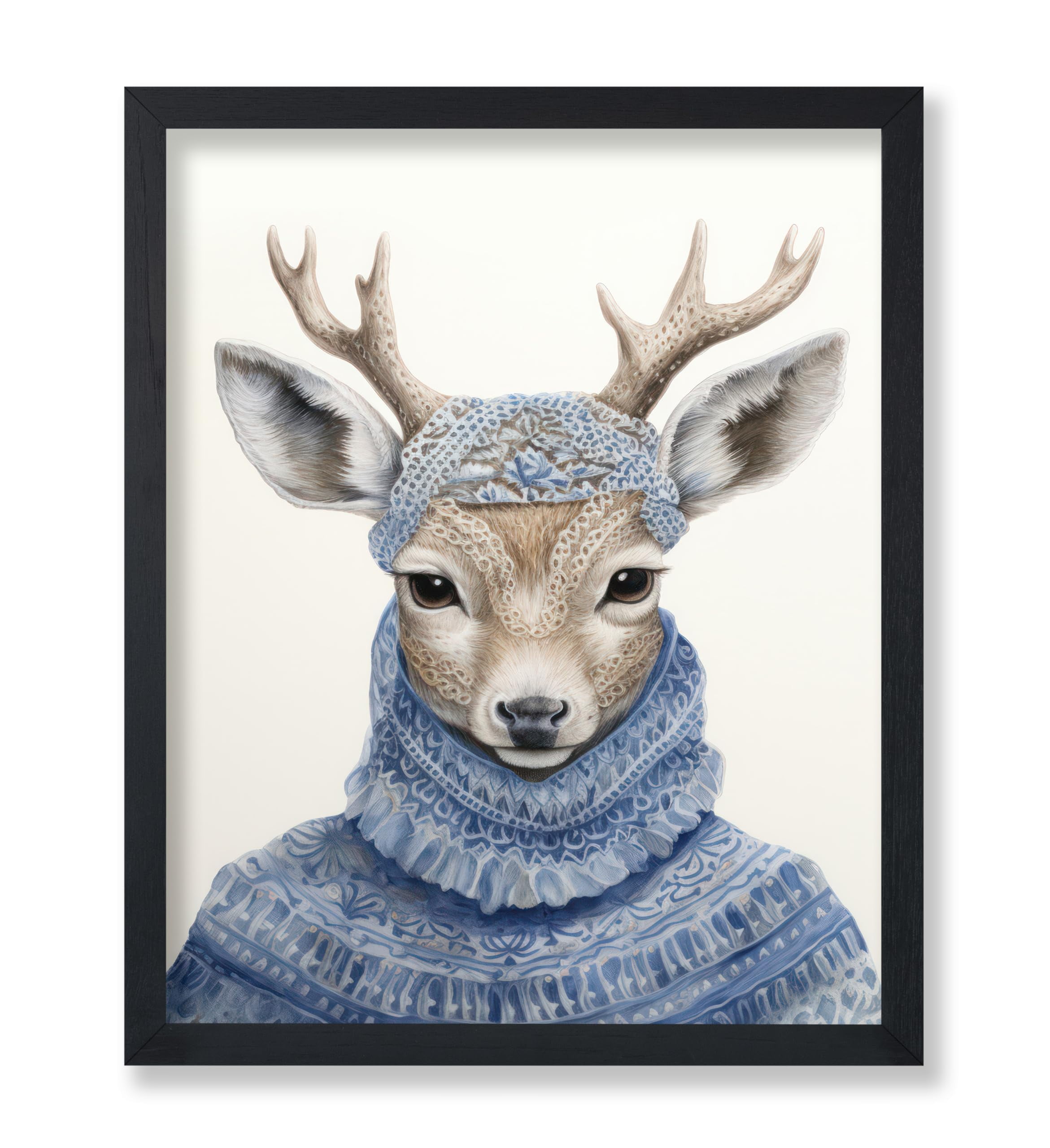 Poster Master Reindeer Poster - Deer Print - Portrait Art - Trendy Art ...
