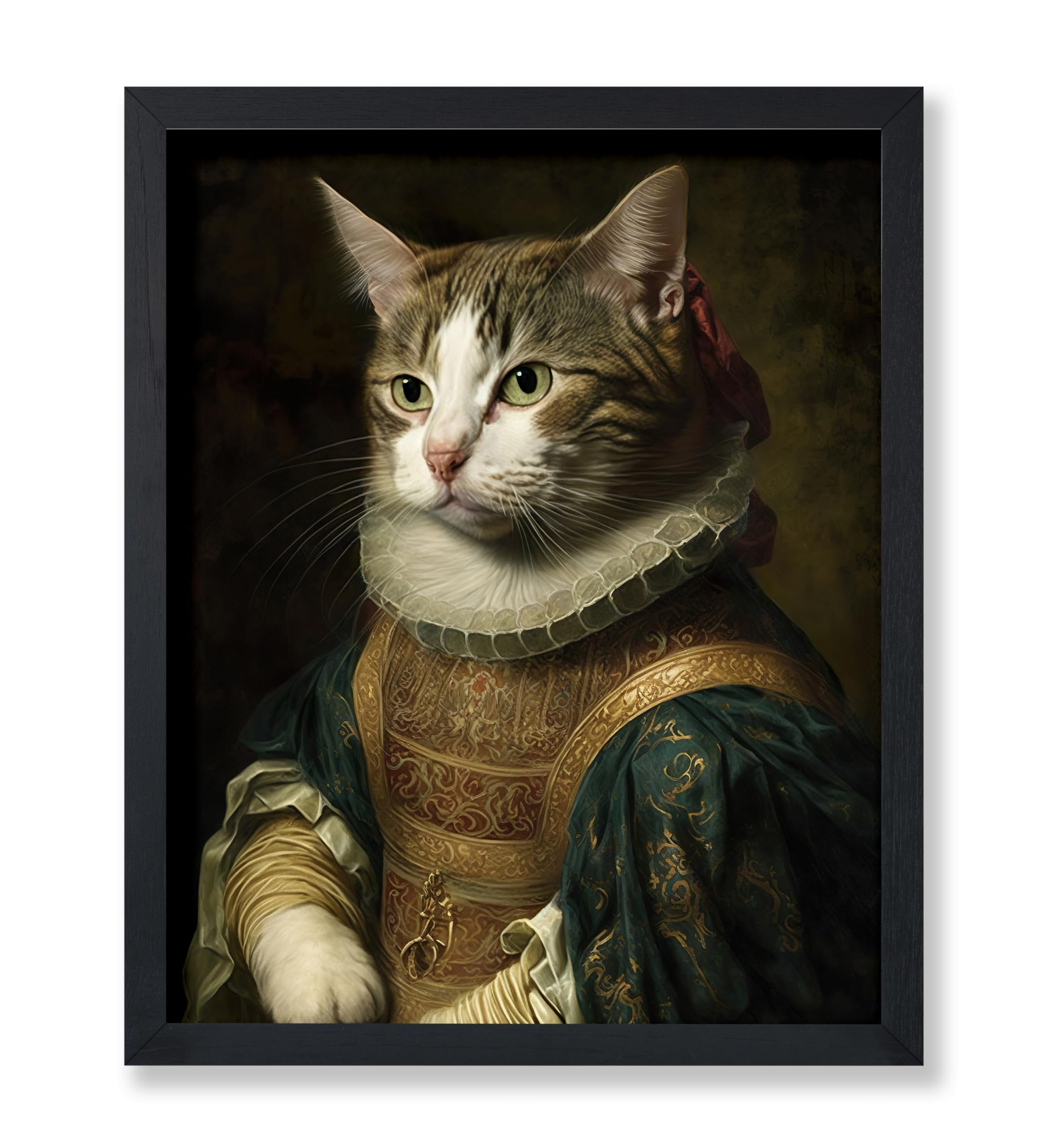 Poster Master Renaissance Animal Poster - Retro Funny Print - 11x14 ...