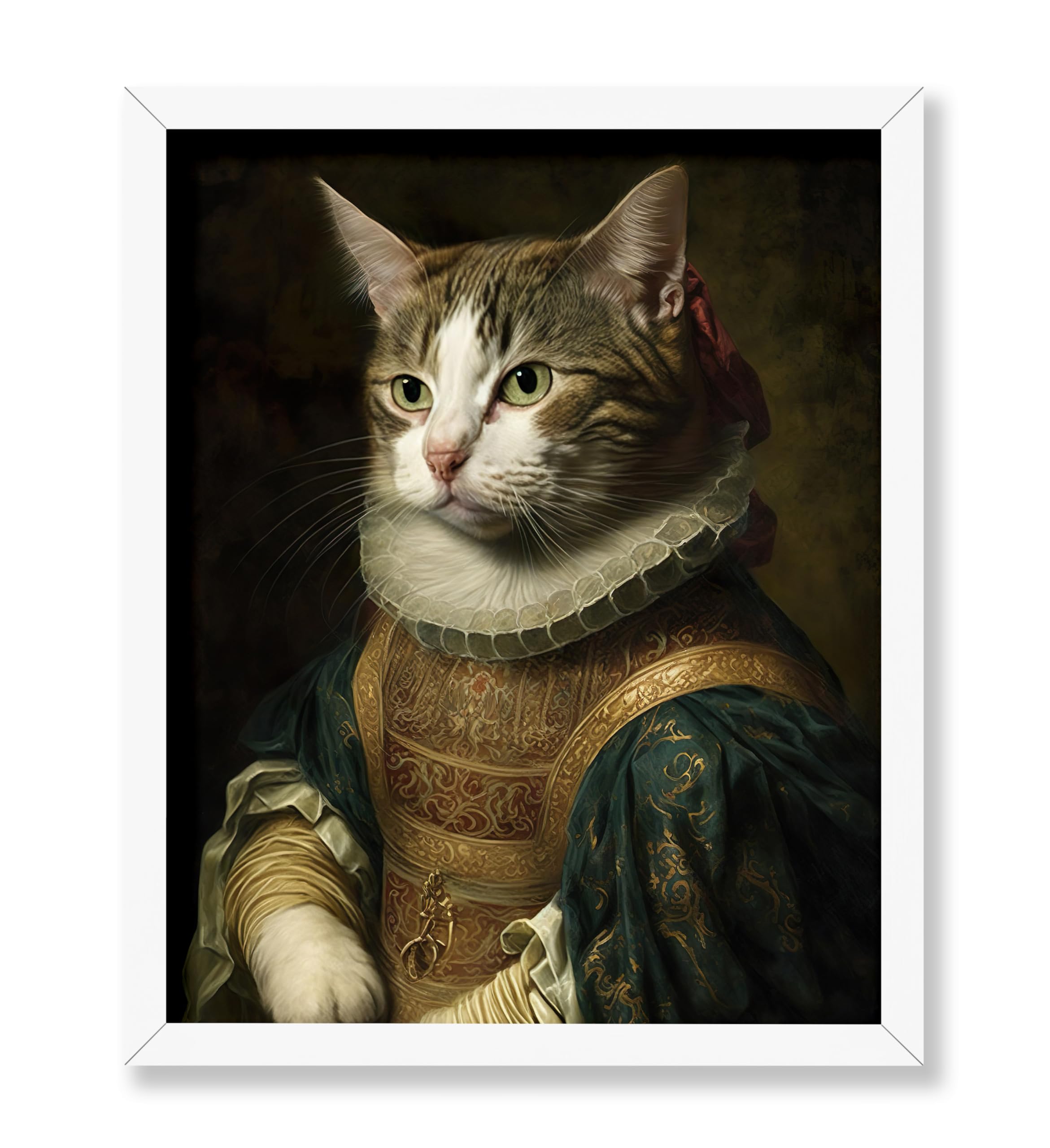 Poster Master Renaissance Animal Poster - Retro Funny Print - Gift for ...