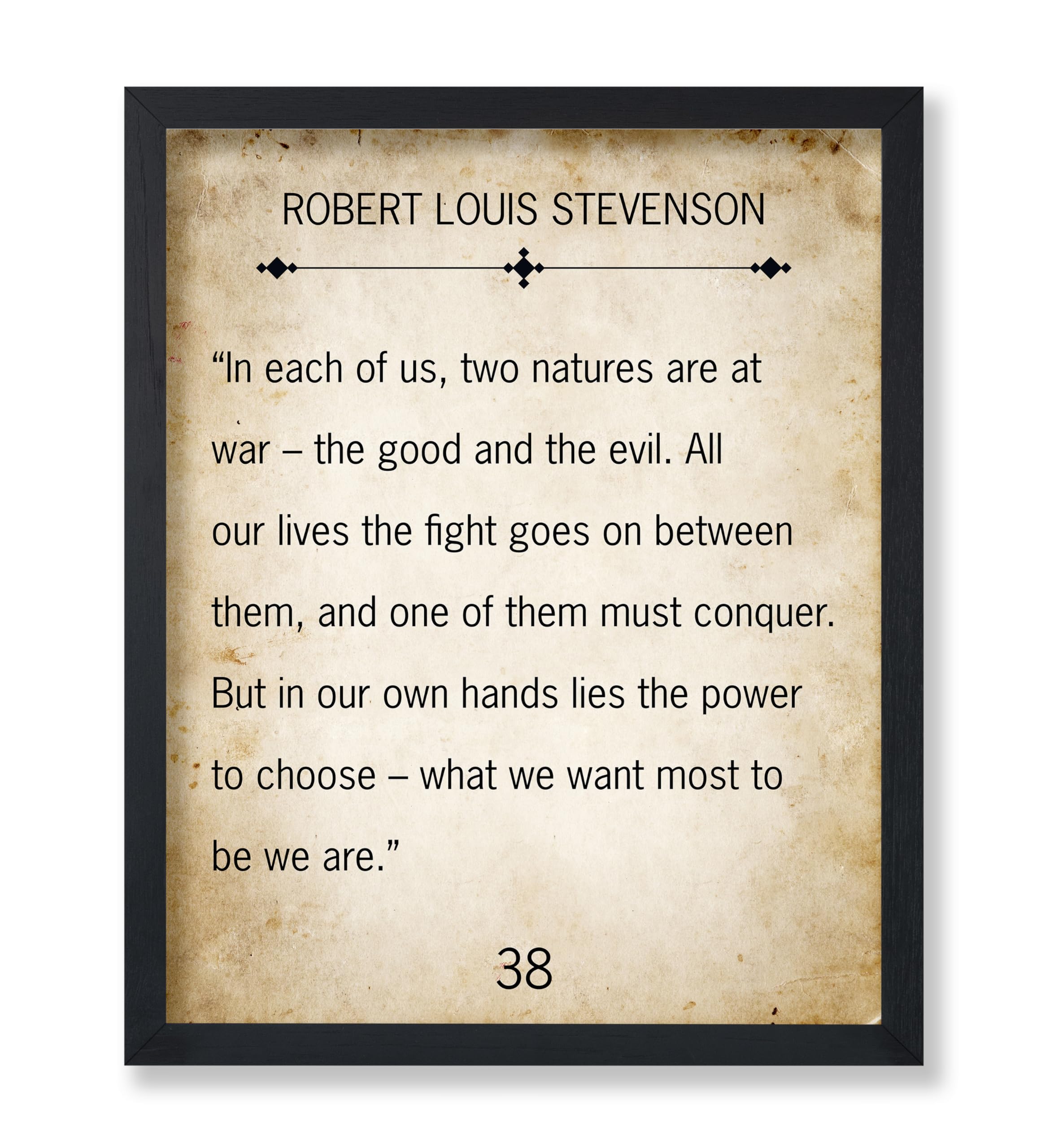 Poster Master Robert Louis Stevenson Poster - The Good and the Evil ...