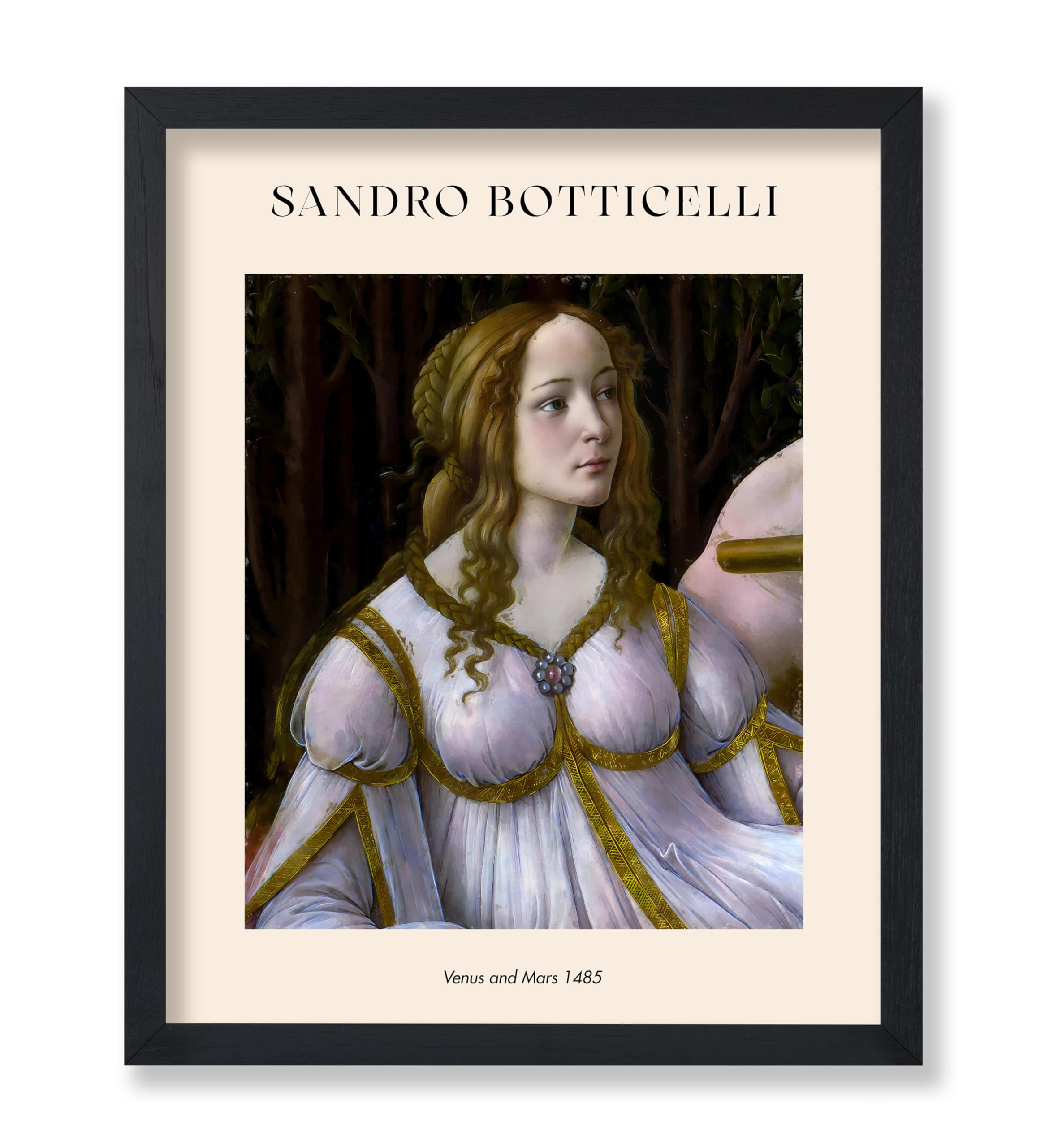 Poster Master Sandro Botticelli Poster - Fortitude Print - Masterpiece Art - Italian Art ...