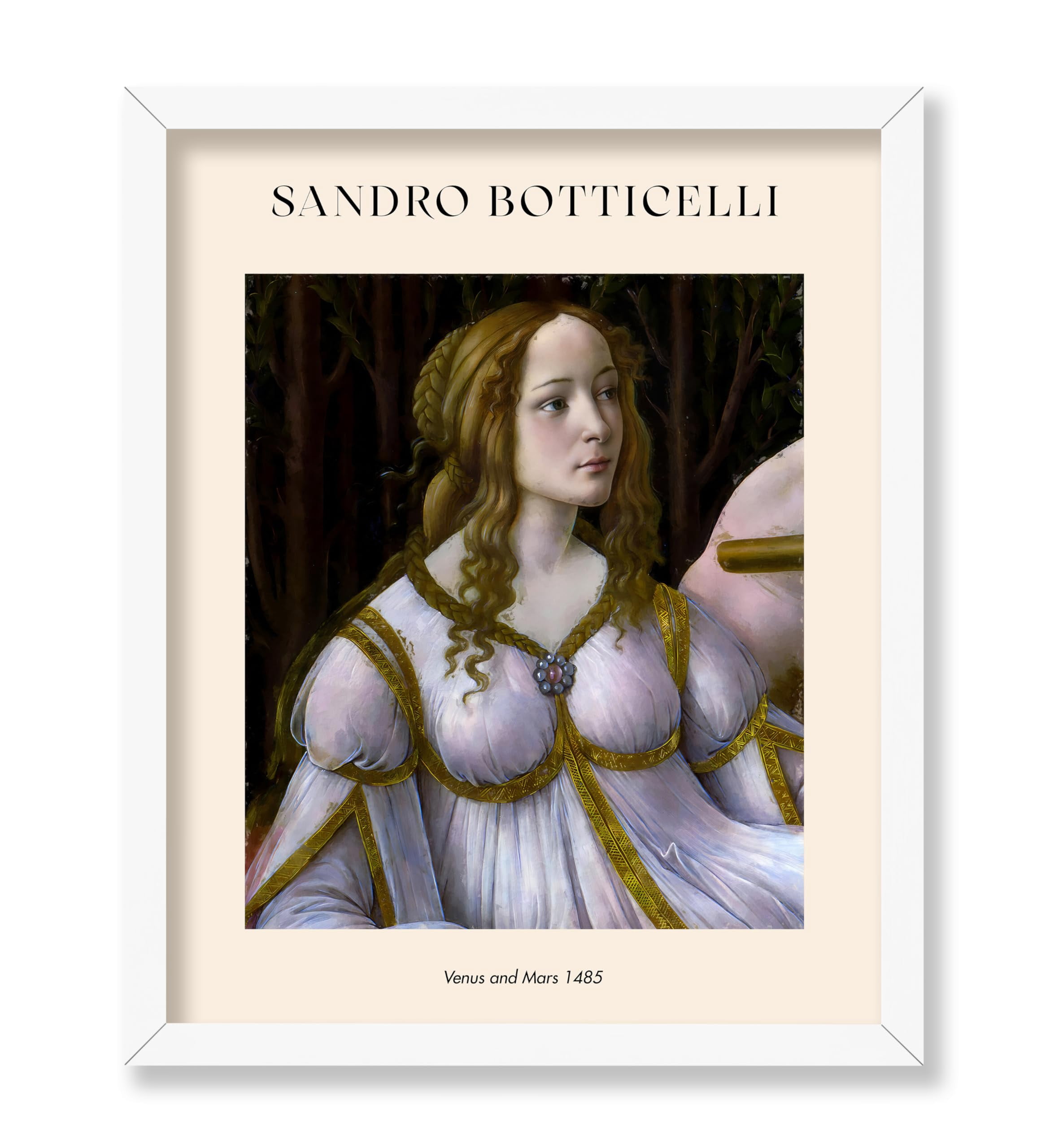 Poster Master Sandro Botticelli Poster - Fortitude Print - Masterpiece ...