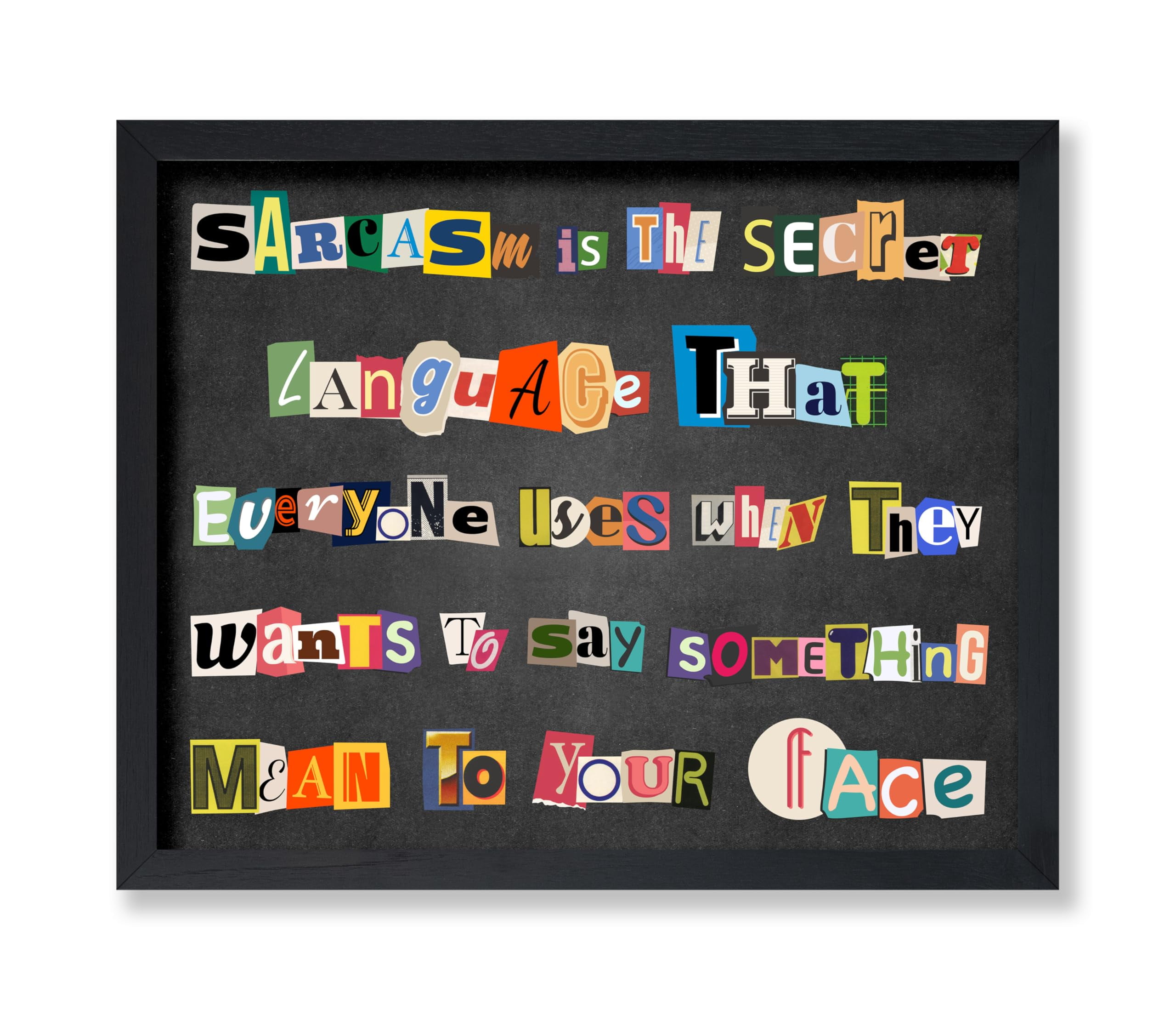 Poster Master Sarcasm Is The Language Everyone Uses Poster - Sarcastic ...