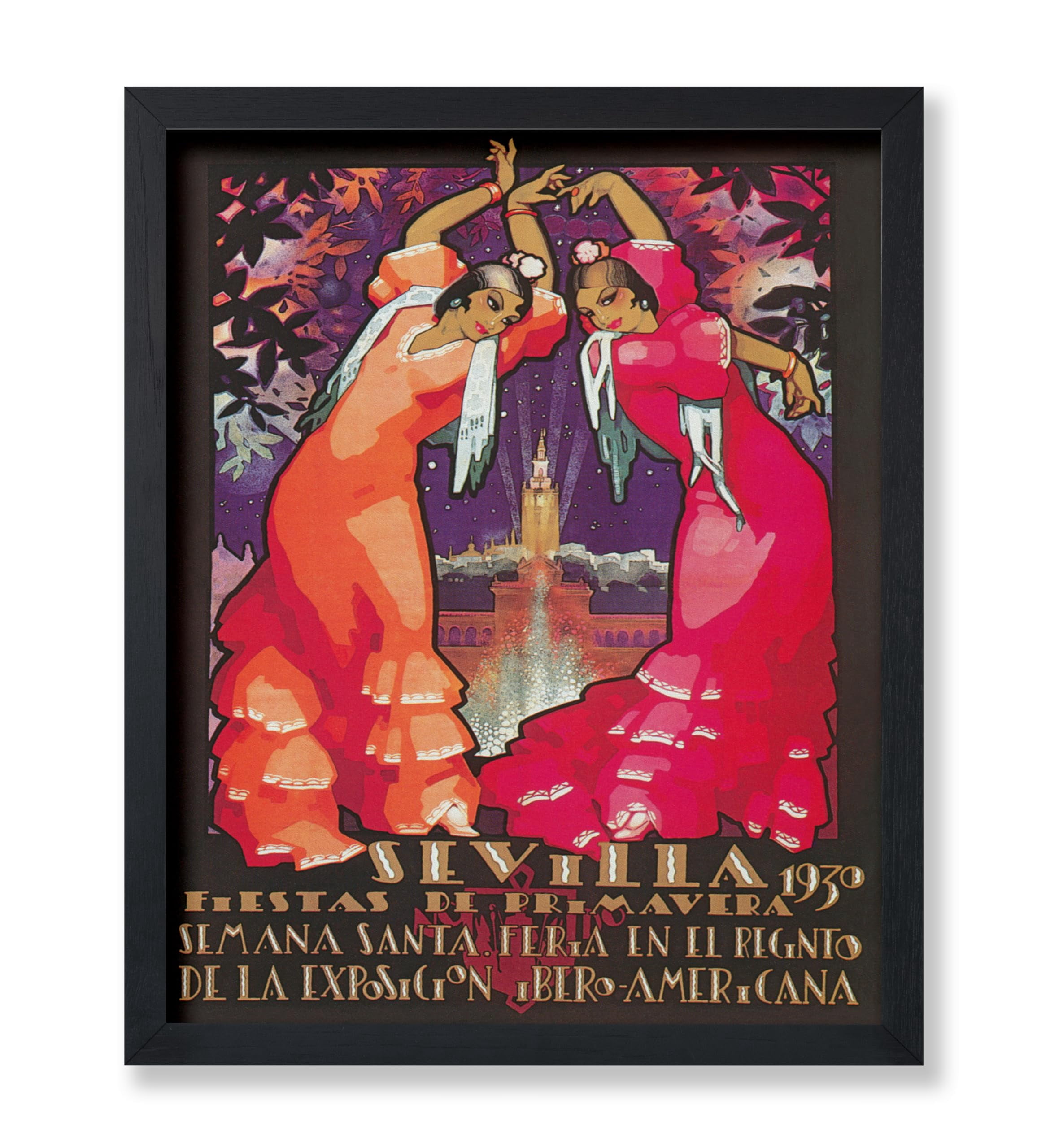 Poster Master Sevilla Spain Print - Vintage Travel Poster - Fiestas de ...