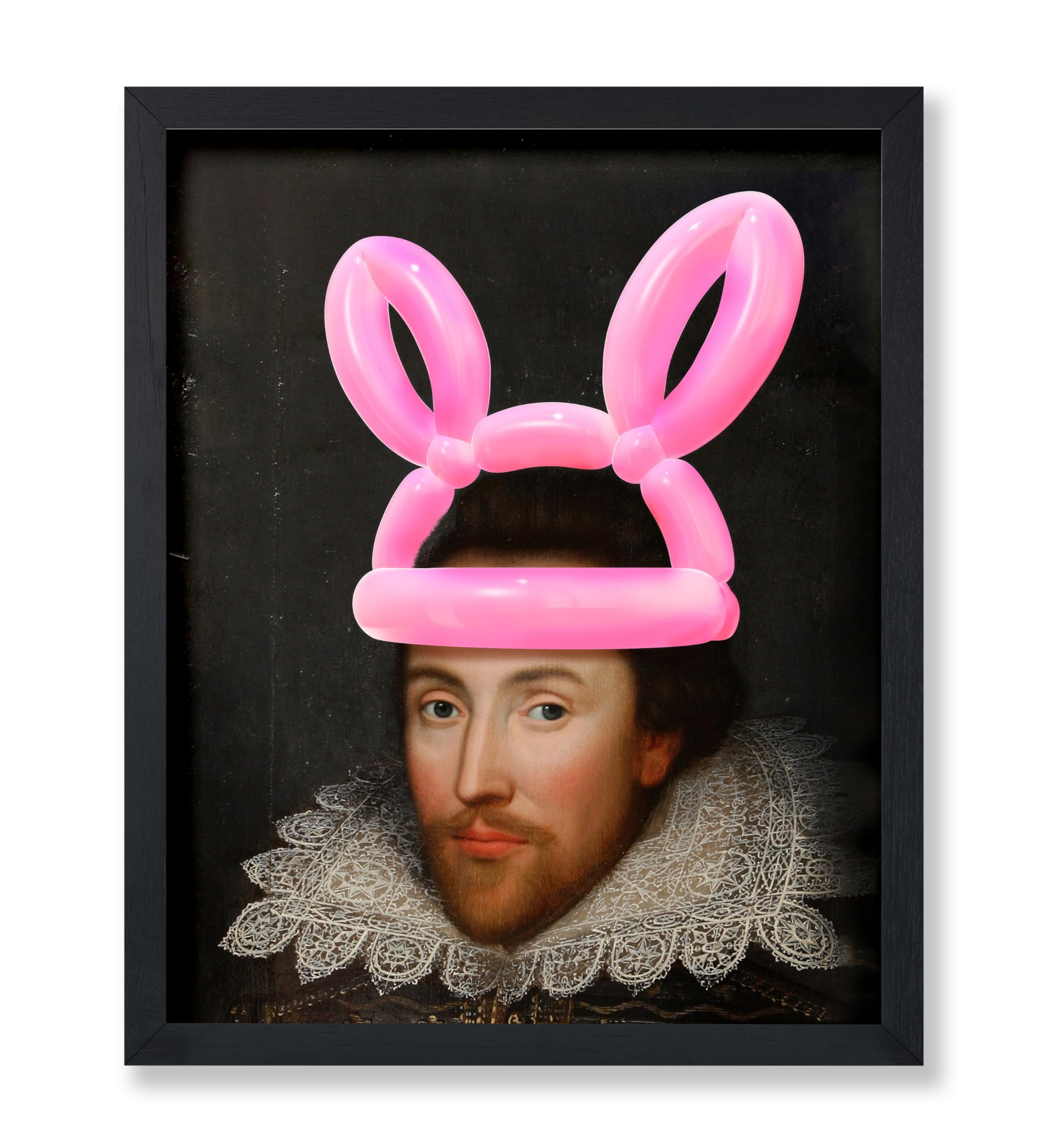 Poster Master Shakespeare Poster - Rabbit Ears Print - Altered Art ...