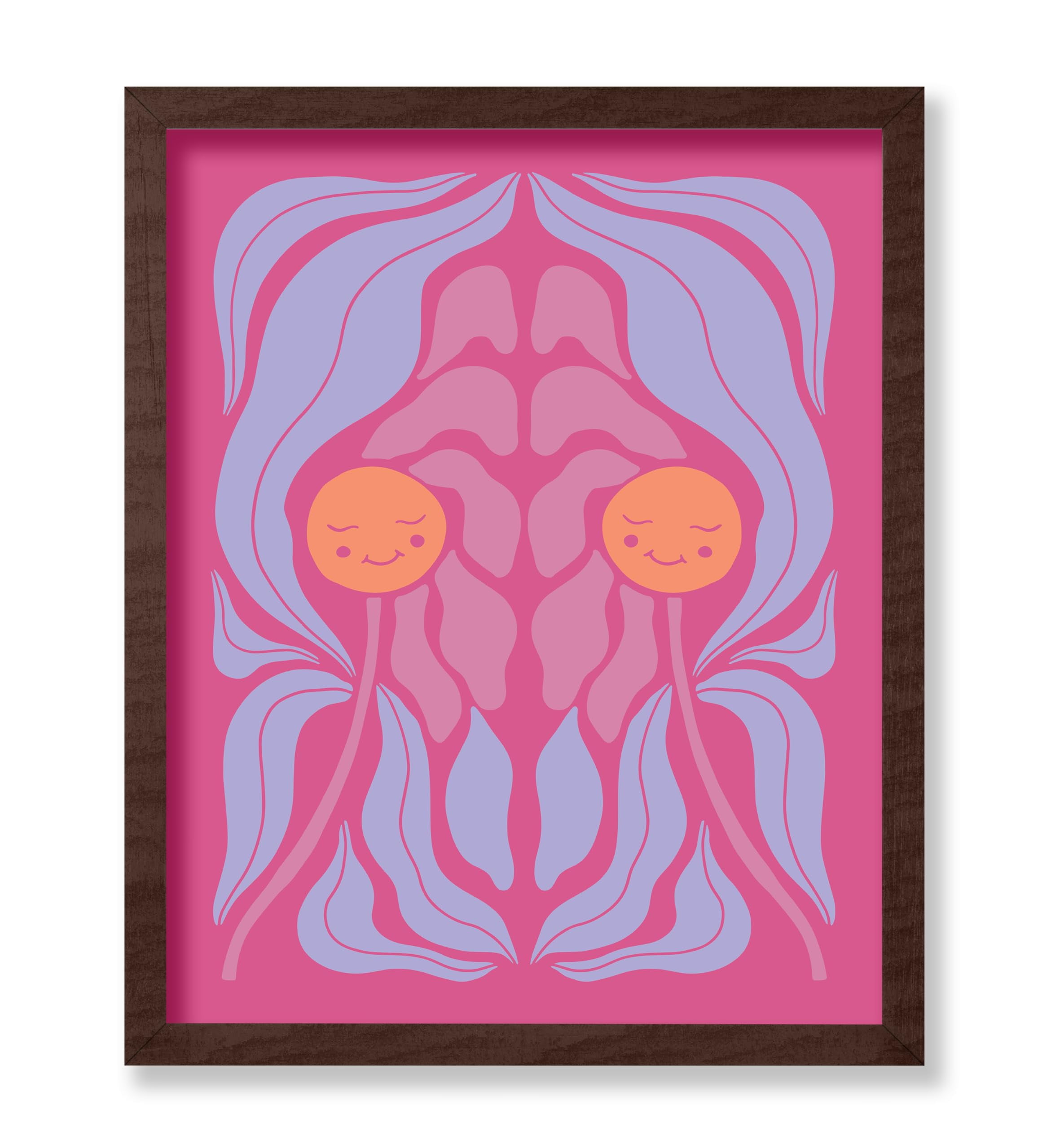 Poster Master Smiley Face Poster - Retro Abstract Print - Trendy Art ...