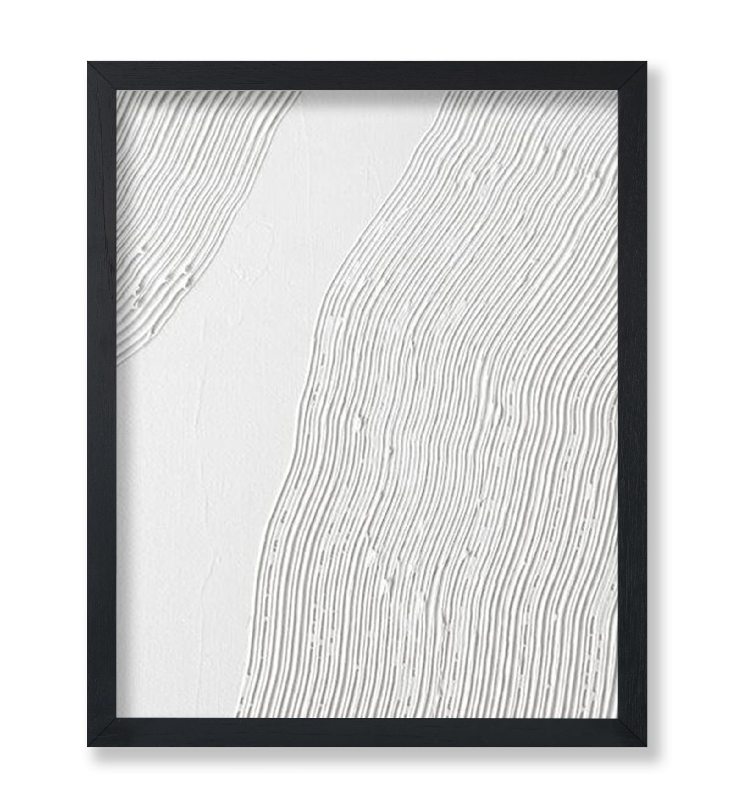 Poster Master Soft Lines Texture Poster - Abstract Line Print - Mid ...
