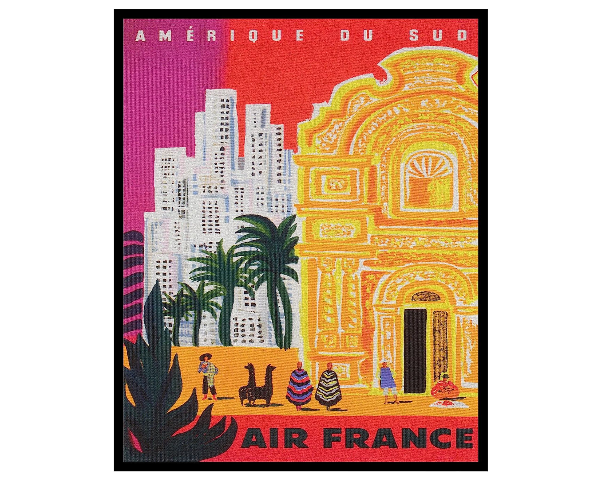 Poster Master South America Wall Art - Travel Poster by Bernard ...
