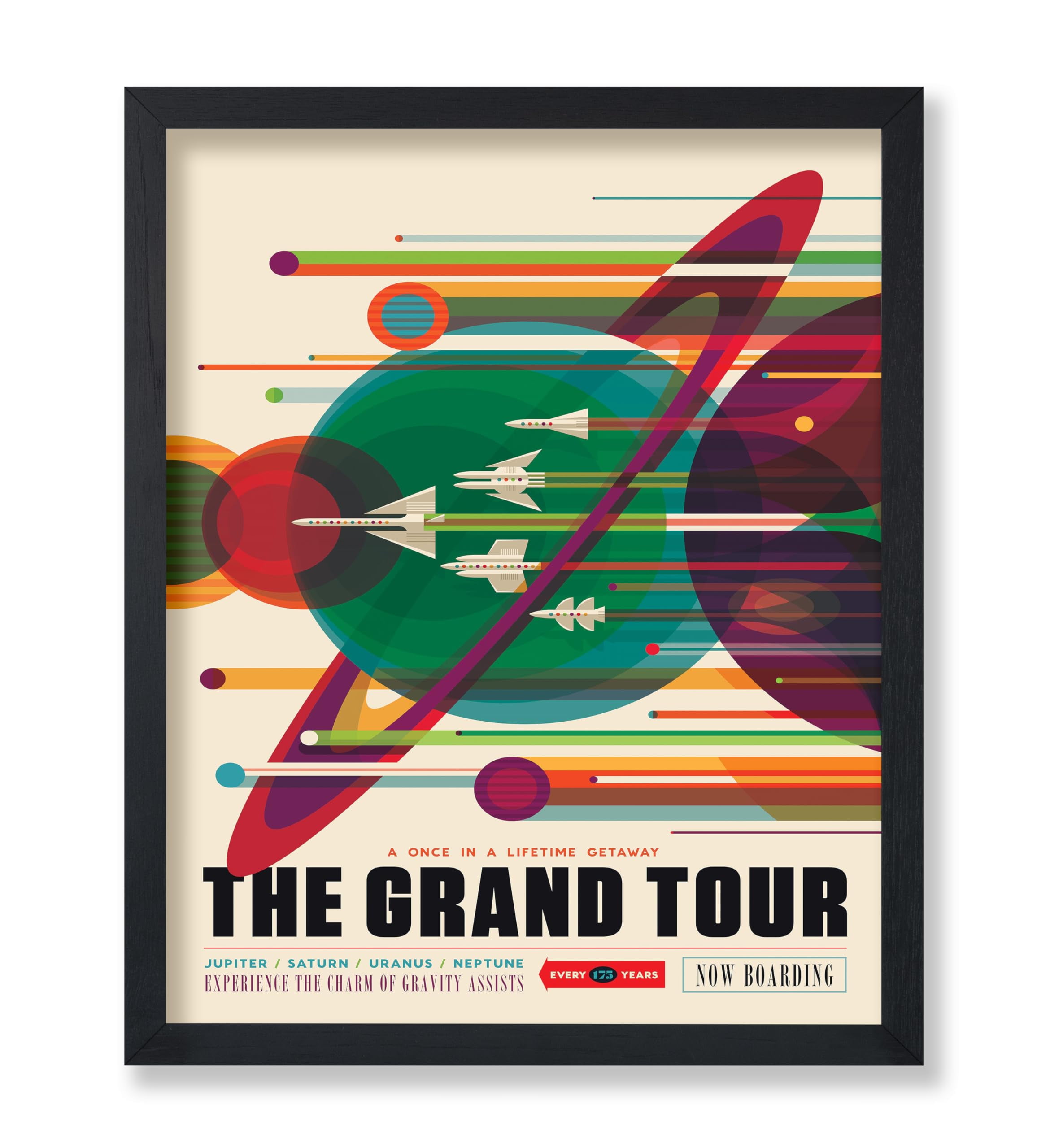 Poster Master Space Poster - The Grand Tour NASA Space - Vintage Style ...