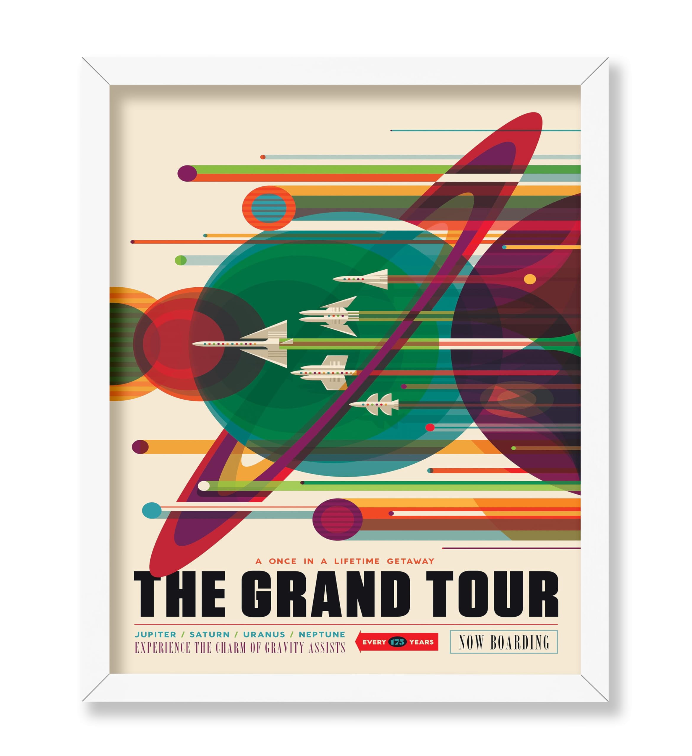 Poster Master Space Poster - The Grand Tour NASA Space - Vintage Style ...