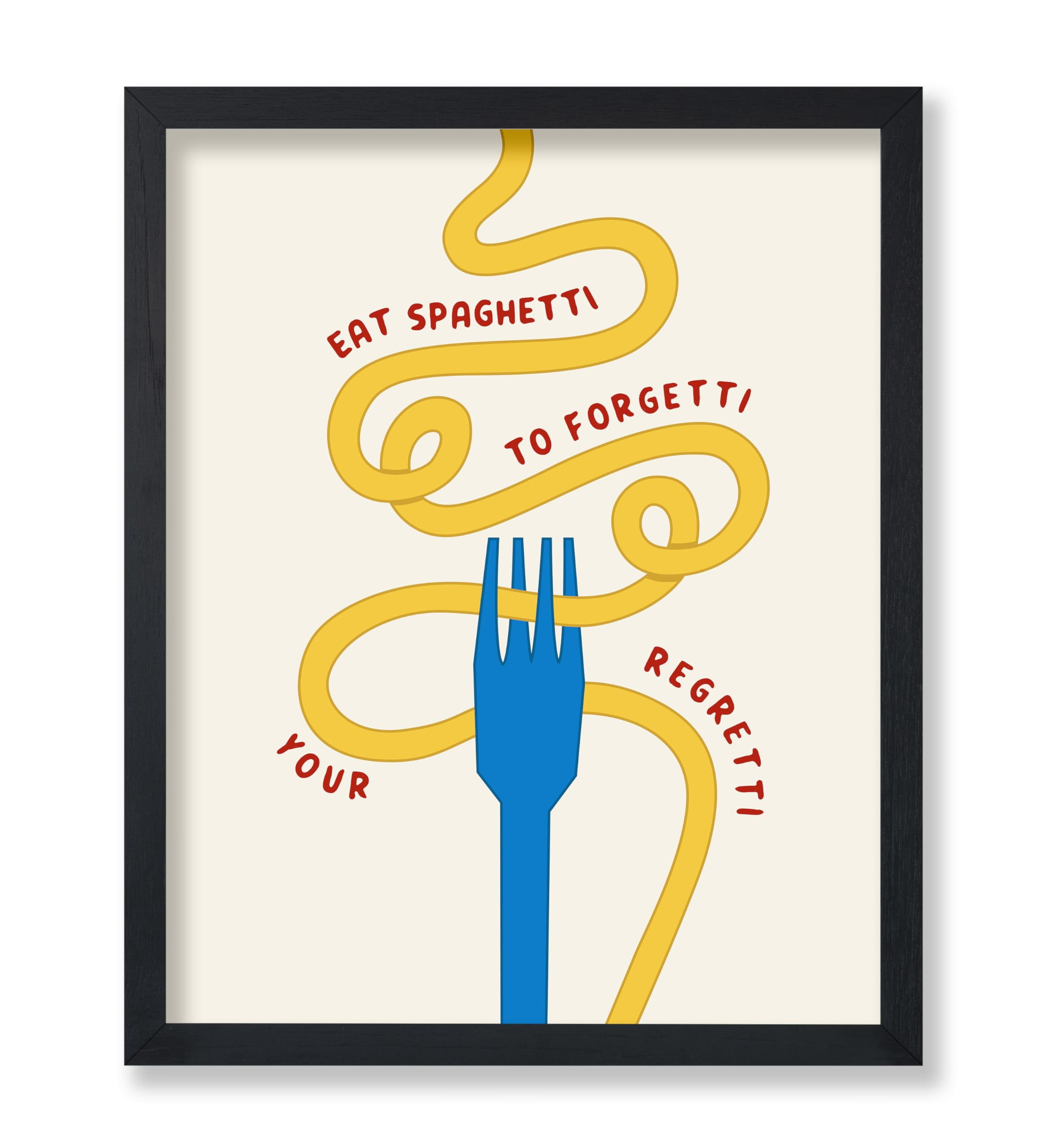 Poster Master Spaghetti Poster - Eat Spaghetti To Forgetti Your ...