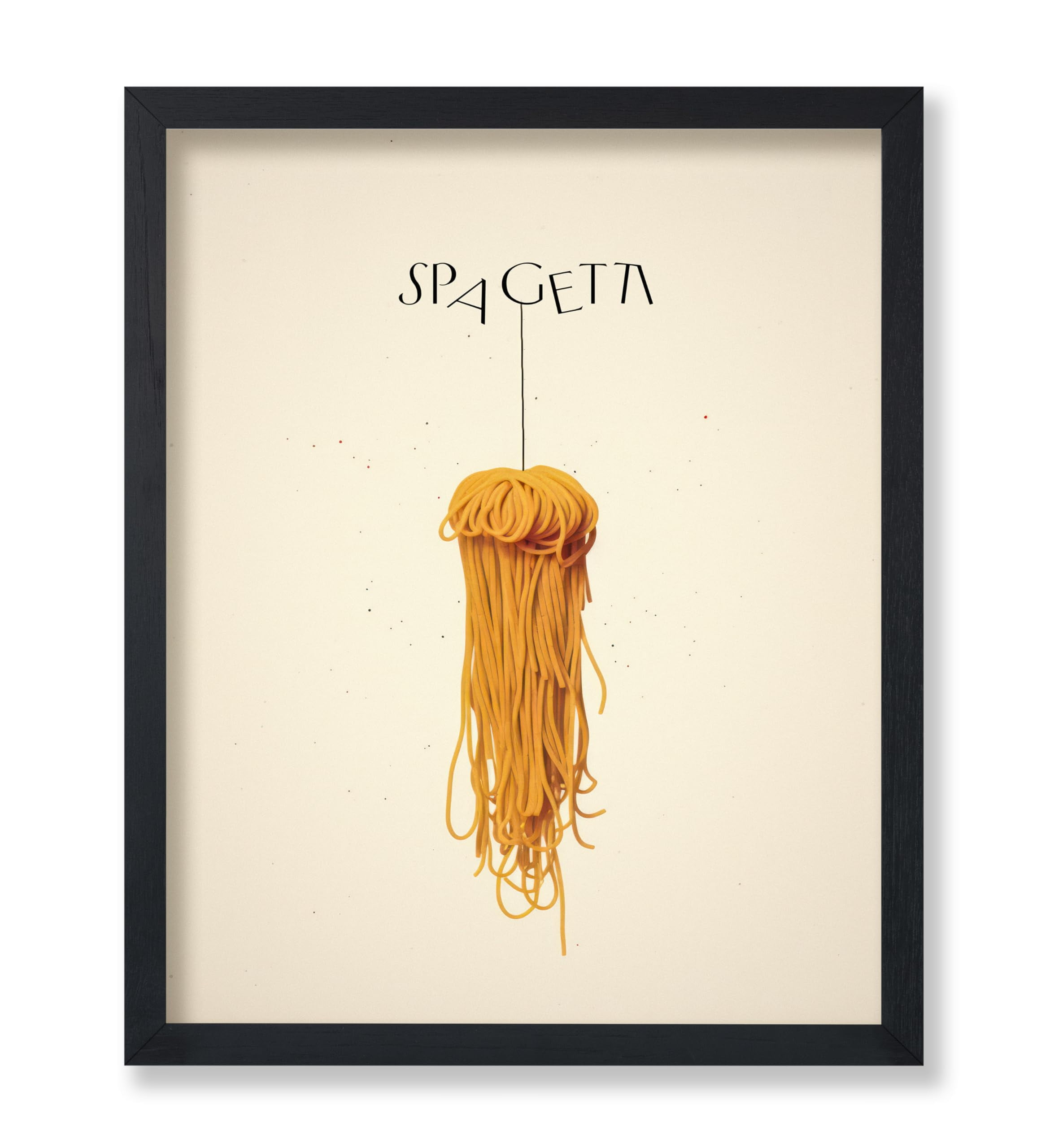 Poster Master Spaghetti Poster - Spagetti Print - Pasta Art - Food ...