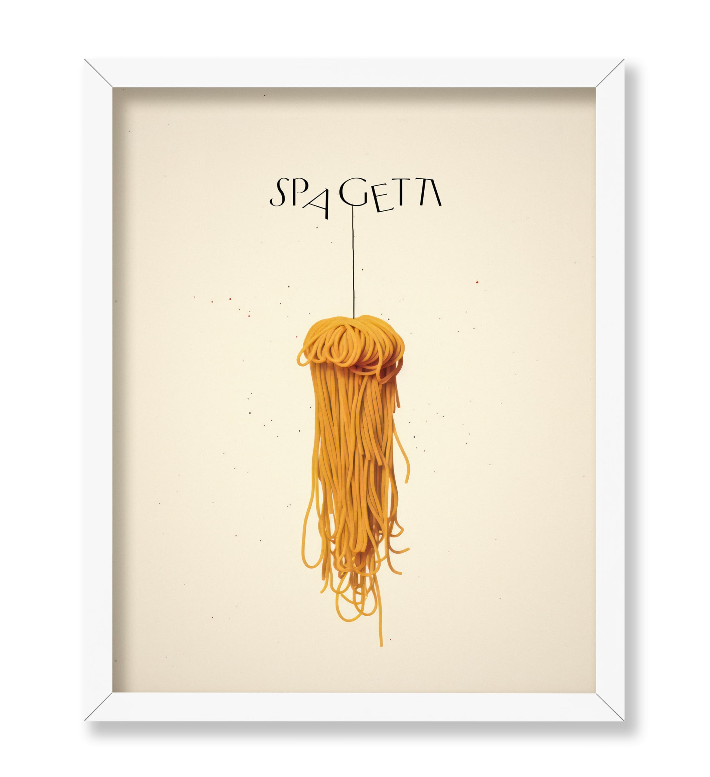 Poster Master Spaghetti Poster - Spagetti Print - Pasta Art - Food ...