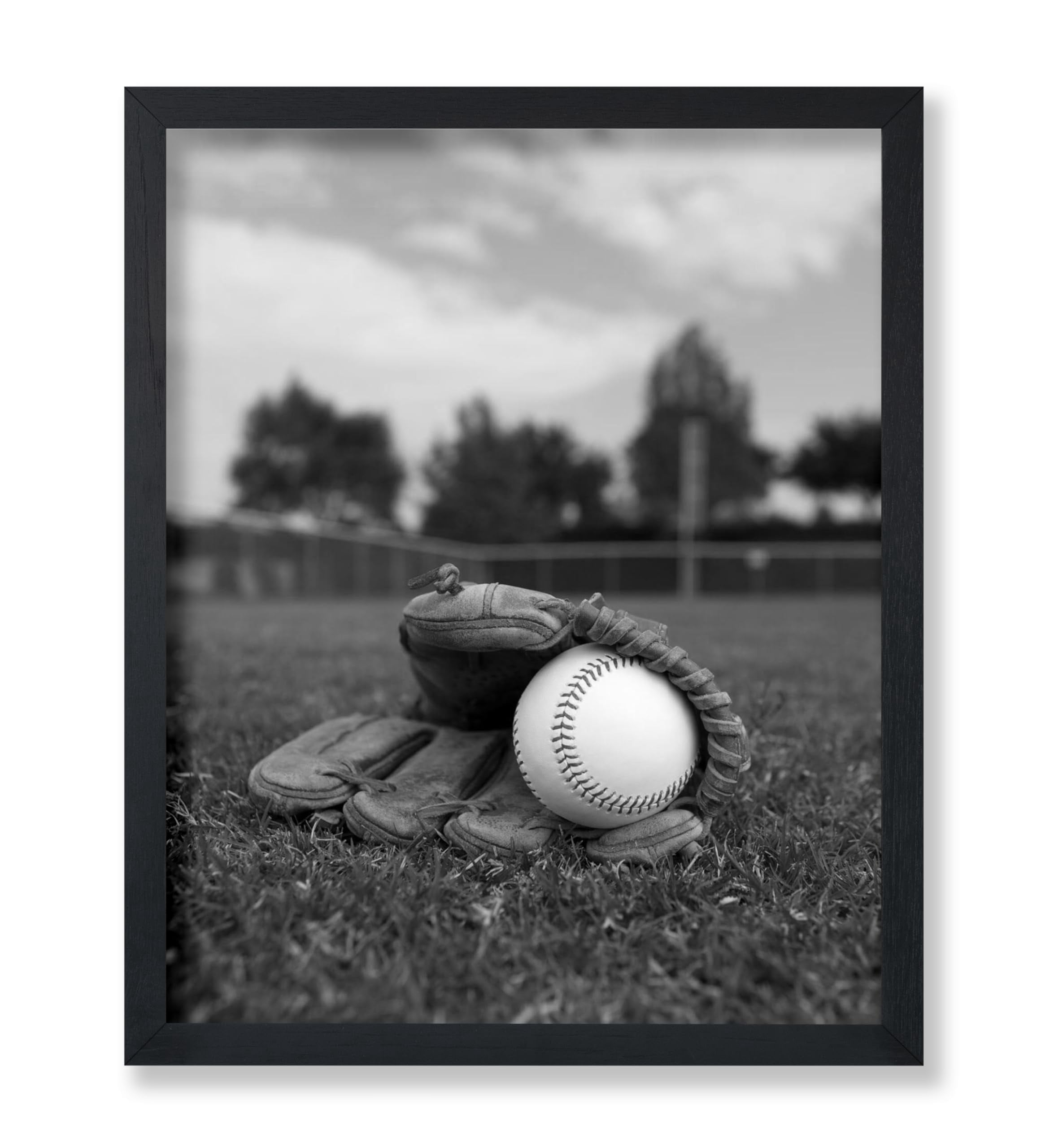 Poster Master Sports Poster - Baseball Print - Baseball Glove Art ...