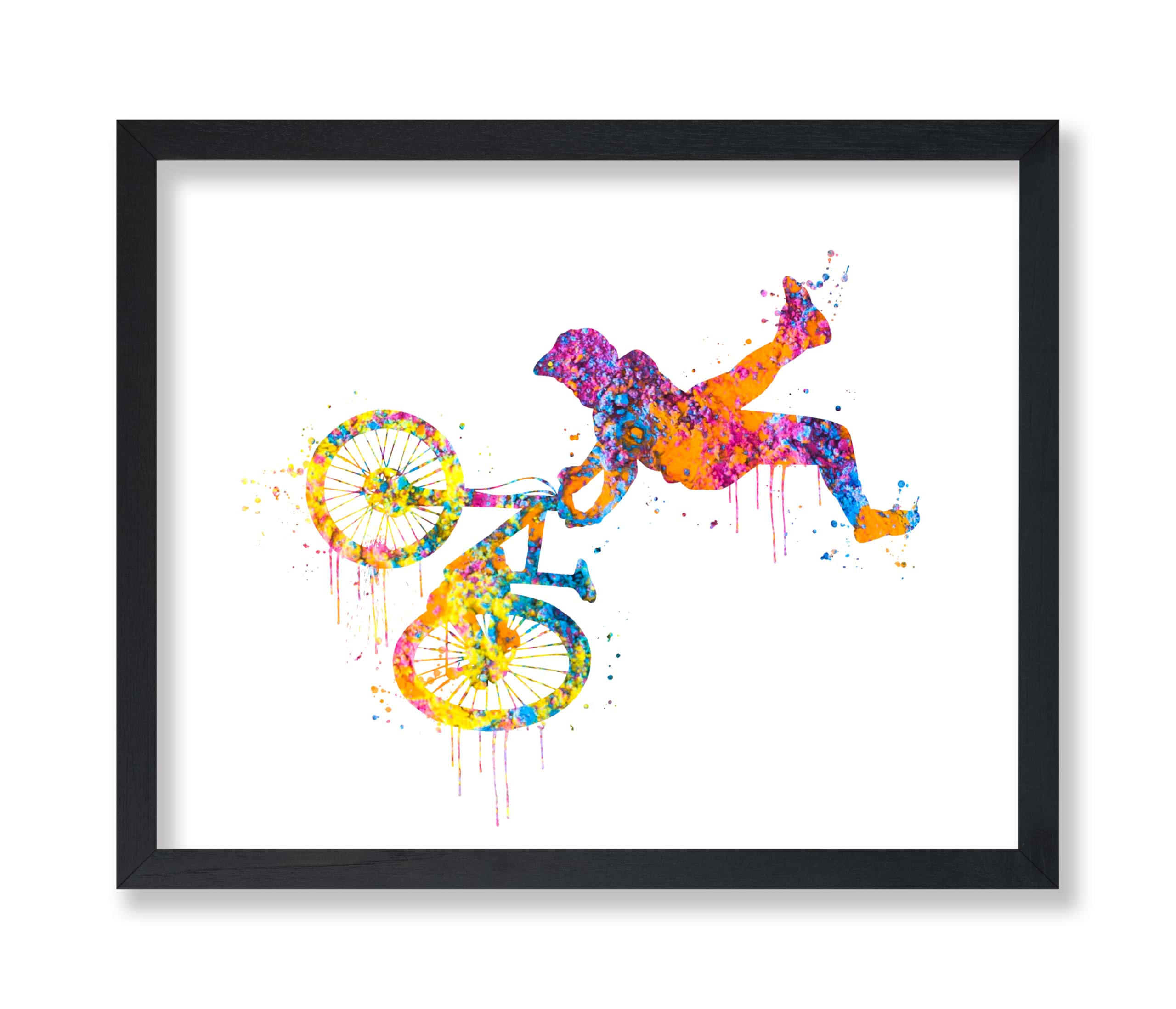 Poster Master Sports Poster - Cyclist Print - Bike Art - Biking Art ...