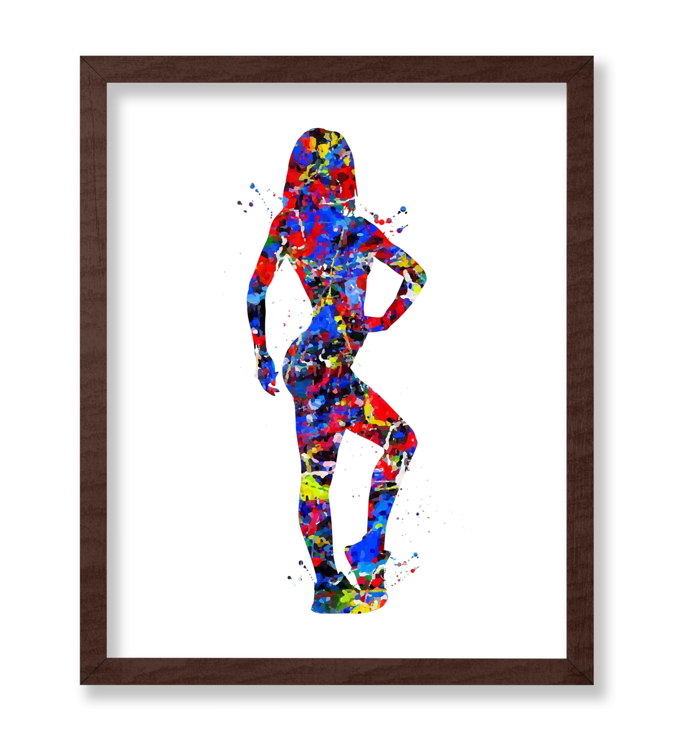 Poster Master Sports Poster - Female Body Builder Print - Body Building ...
