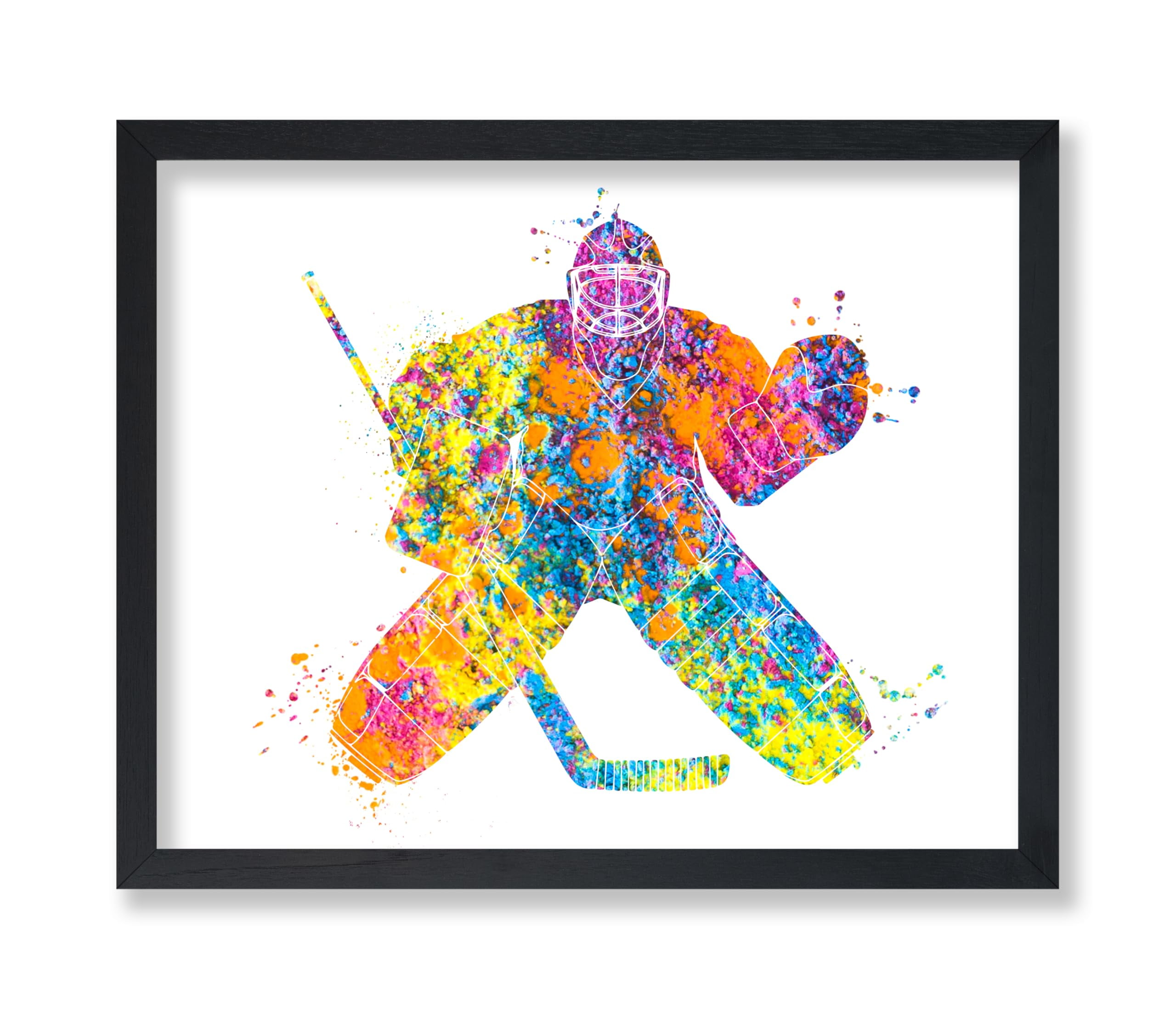 Poster Master Sports Poster - Hockey Print - Goal Keeper Art ...