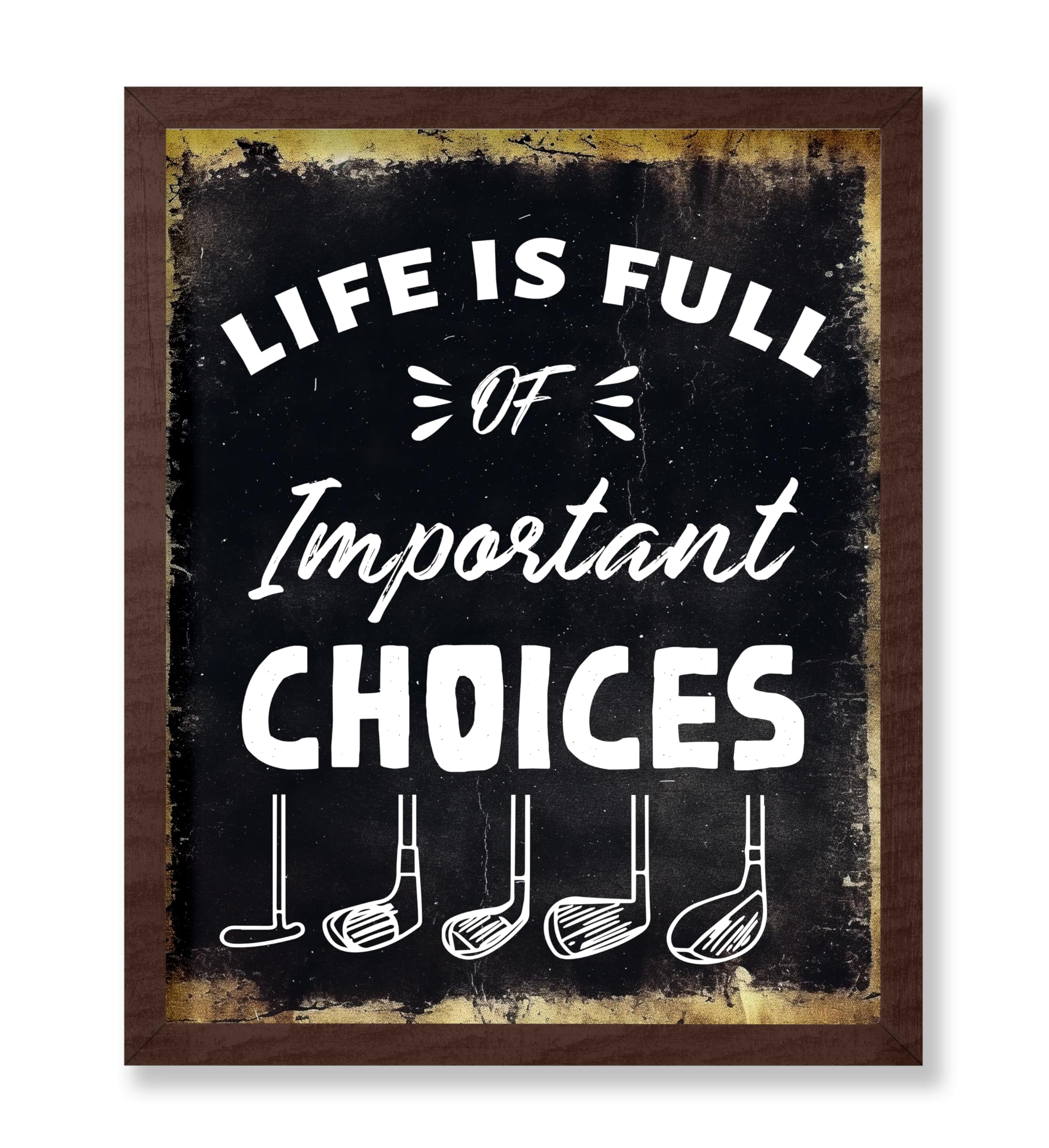 Poster Master Sports Poster - Life Is Full Of Important Choices Print ...