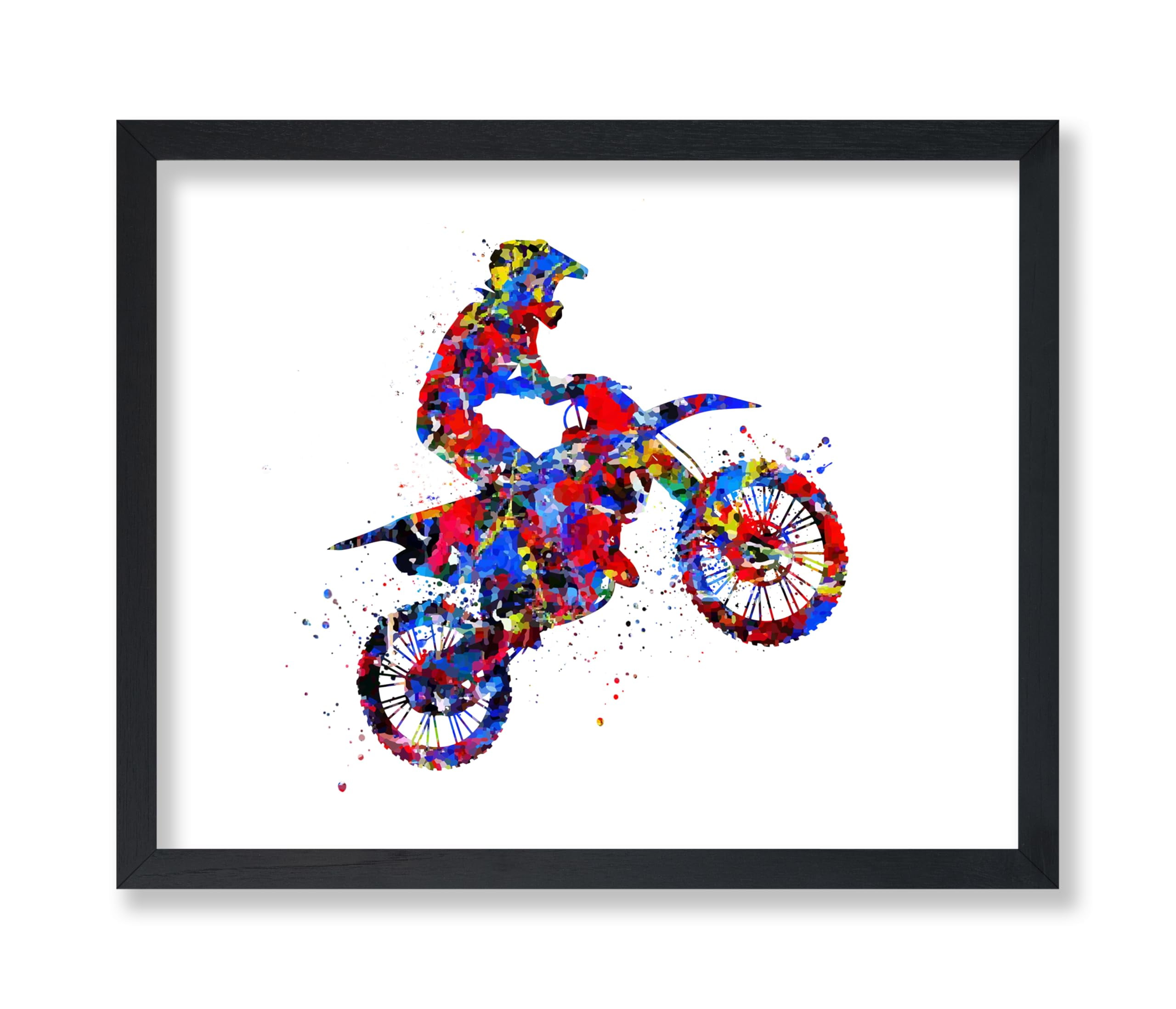 Poster Master Sports Poster - Motocross Print - Dirt Bike Art - Bike ...