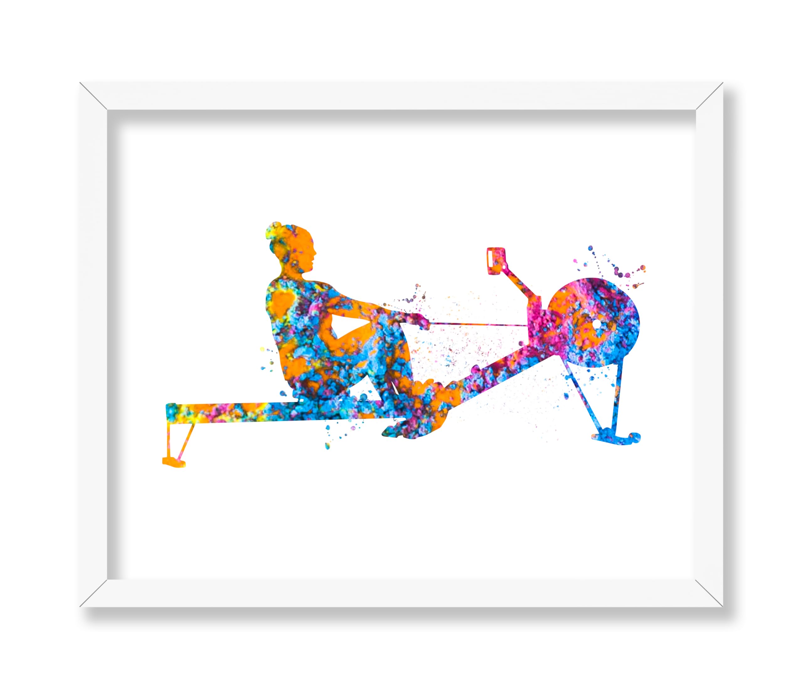 Poster Master Sports Poster - Rowing Print - Fitness Art - Rowing ...