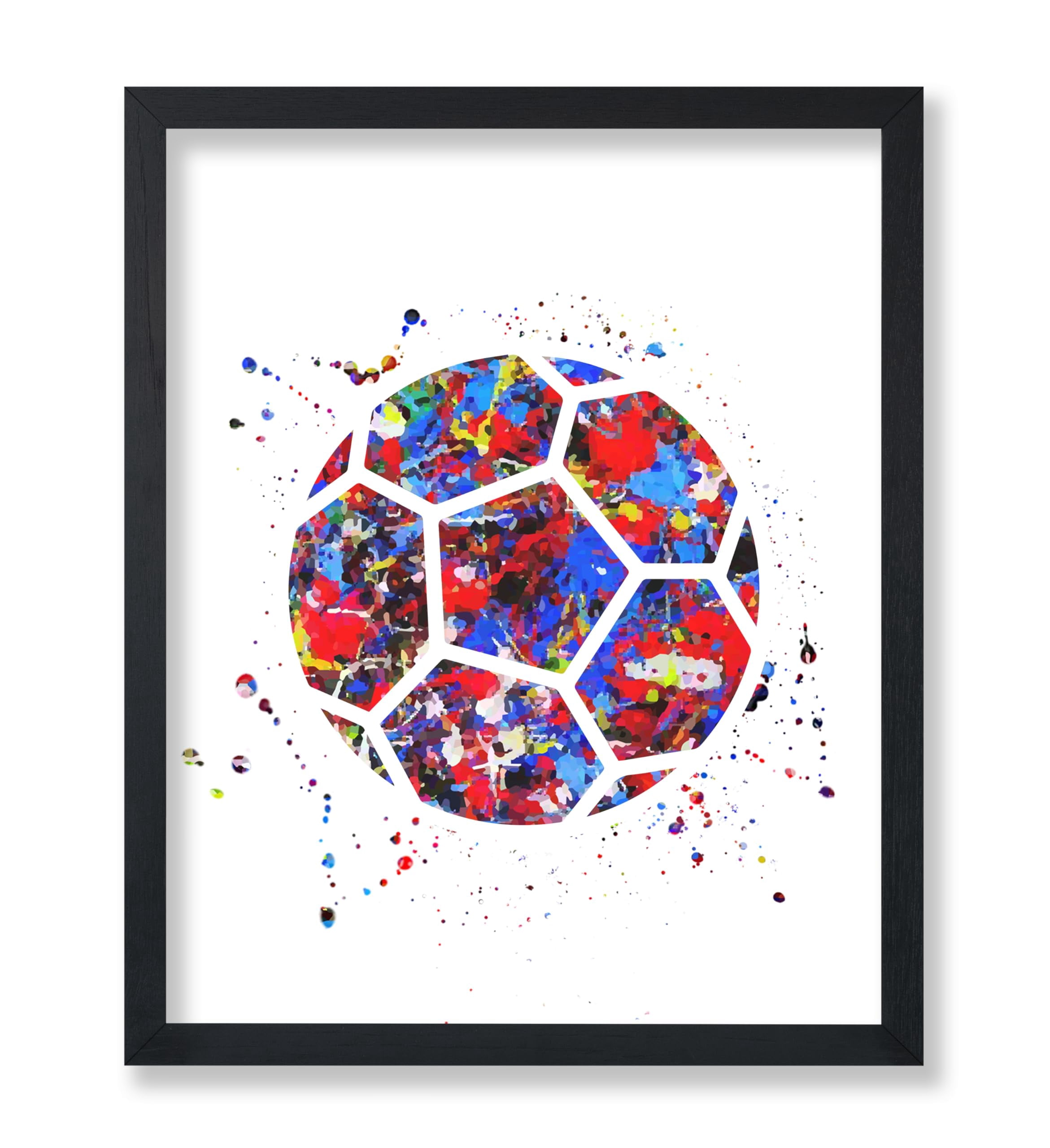 Poster Master Sports Poster - Soccer Print - Soccer Ball Art ...