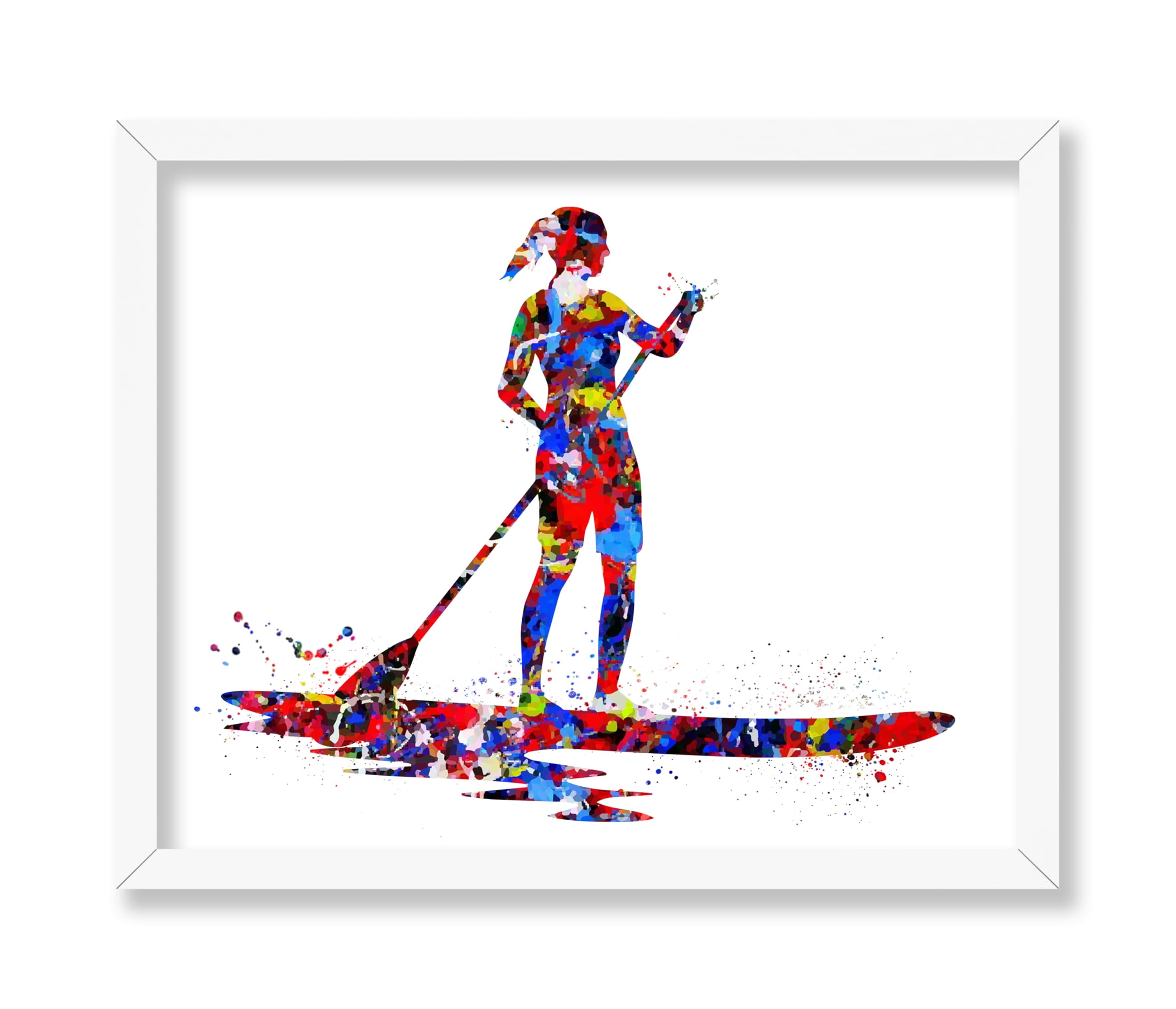 Poster Master Sports Poster - Standup Paddleboarding Print - Sup Art ...