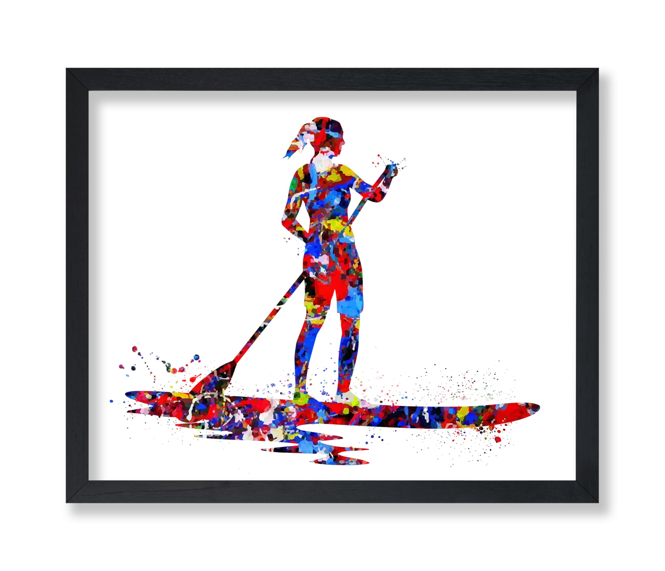 Poster Master Sports Poster - Standup Paddleboarding Print - Sup Art ...