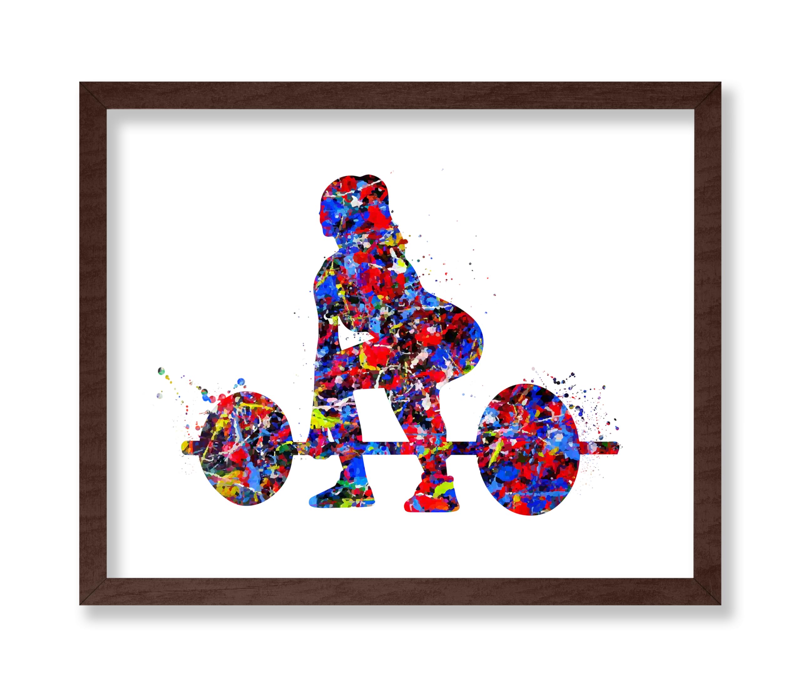 Poster Master Sports Poster - Weightlifting Print - Weight Lifter Art ...
