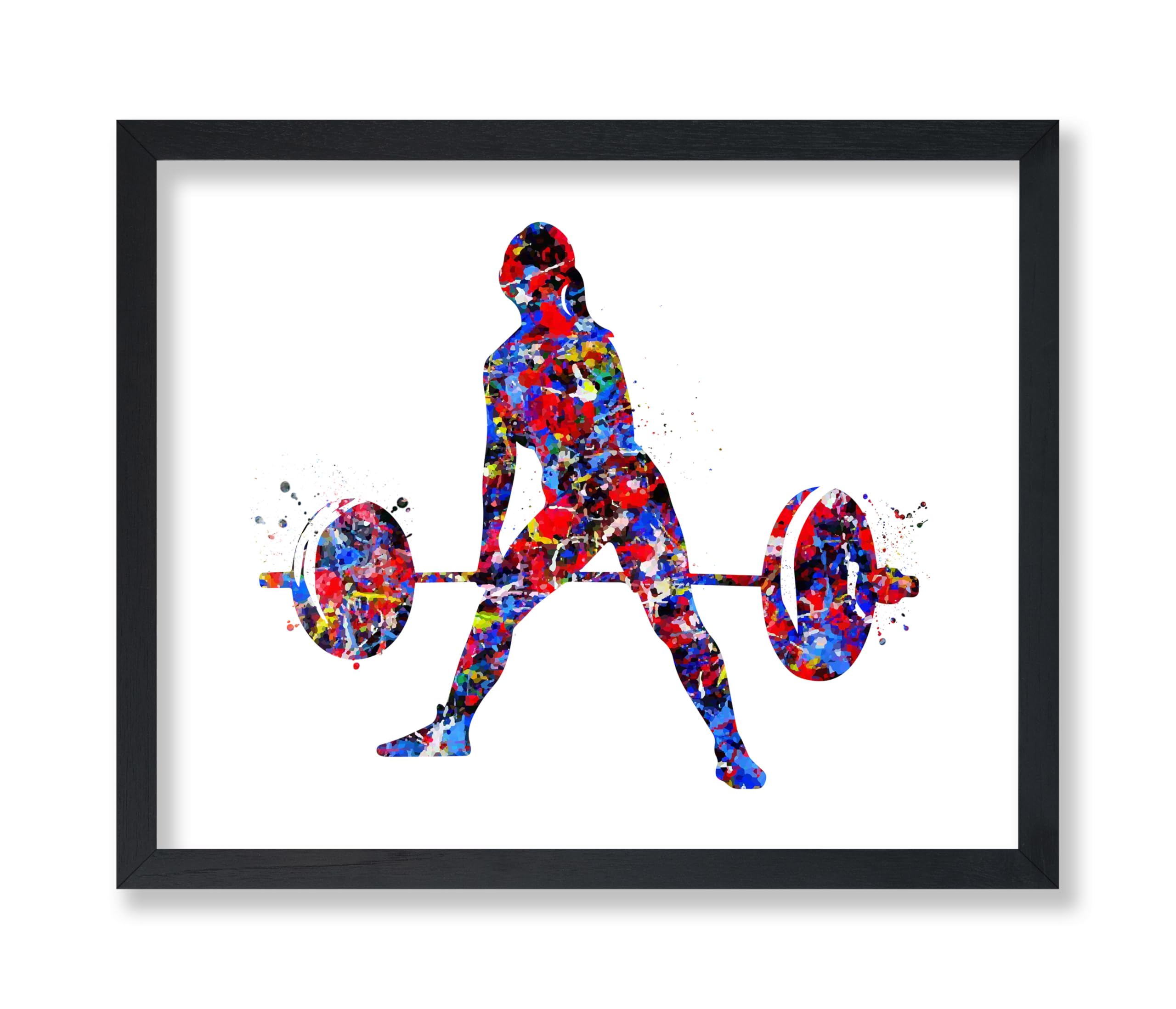Poster Master Sports Poster - Weightlifting Print - Weight Lifter Art ...