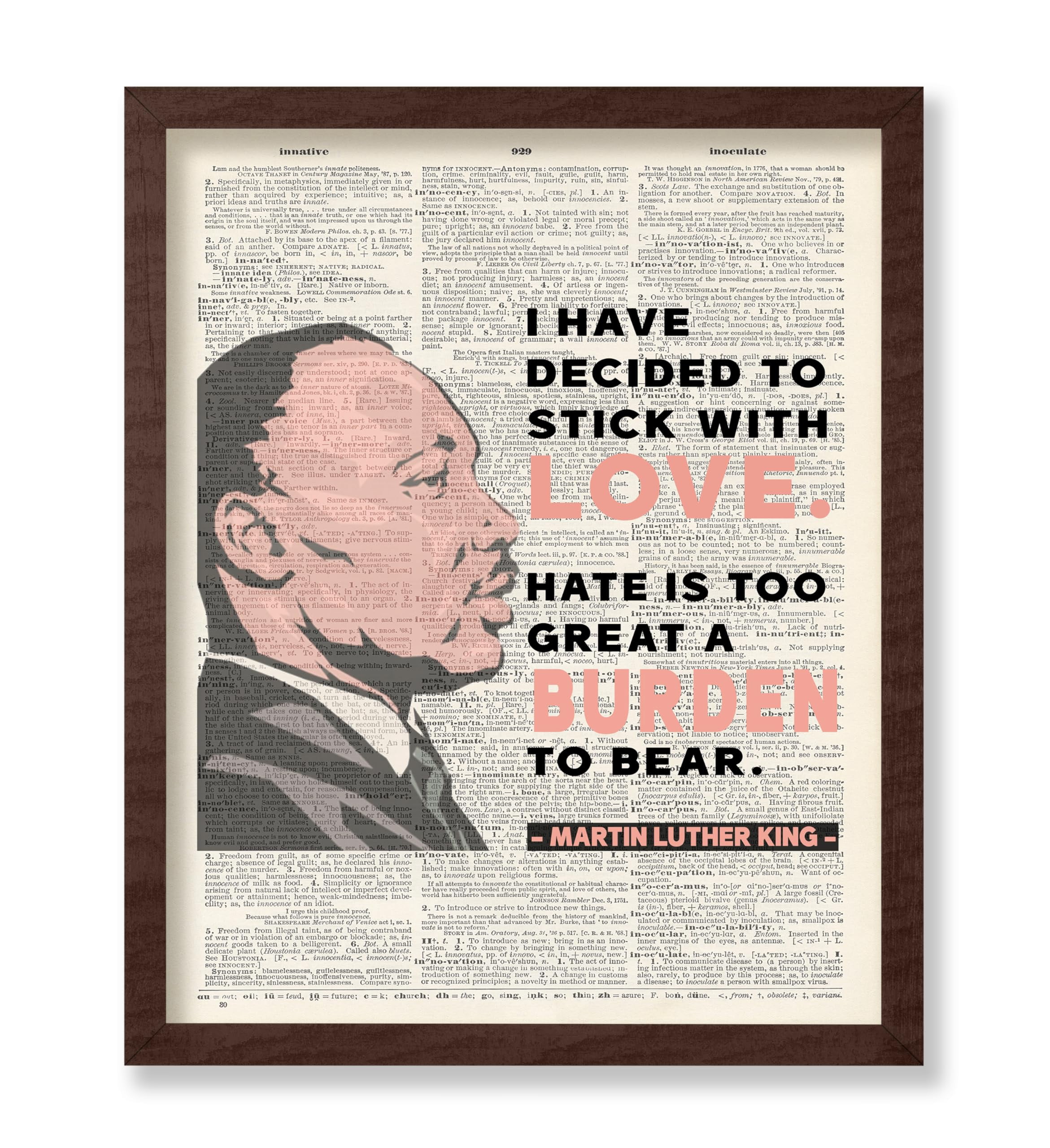 Poster Master Stick With Love Poster - Martin Luther King Print ...