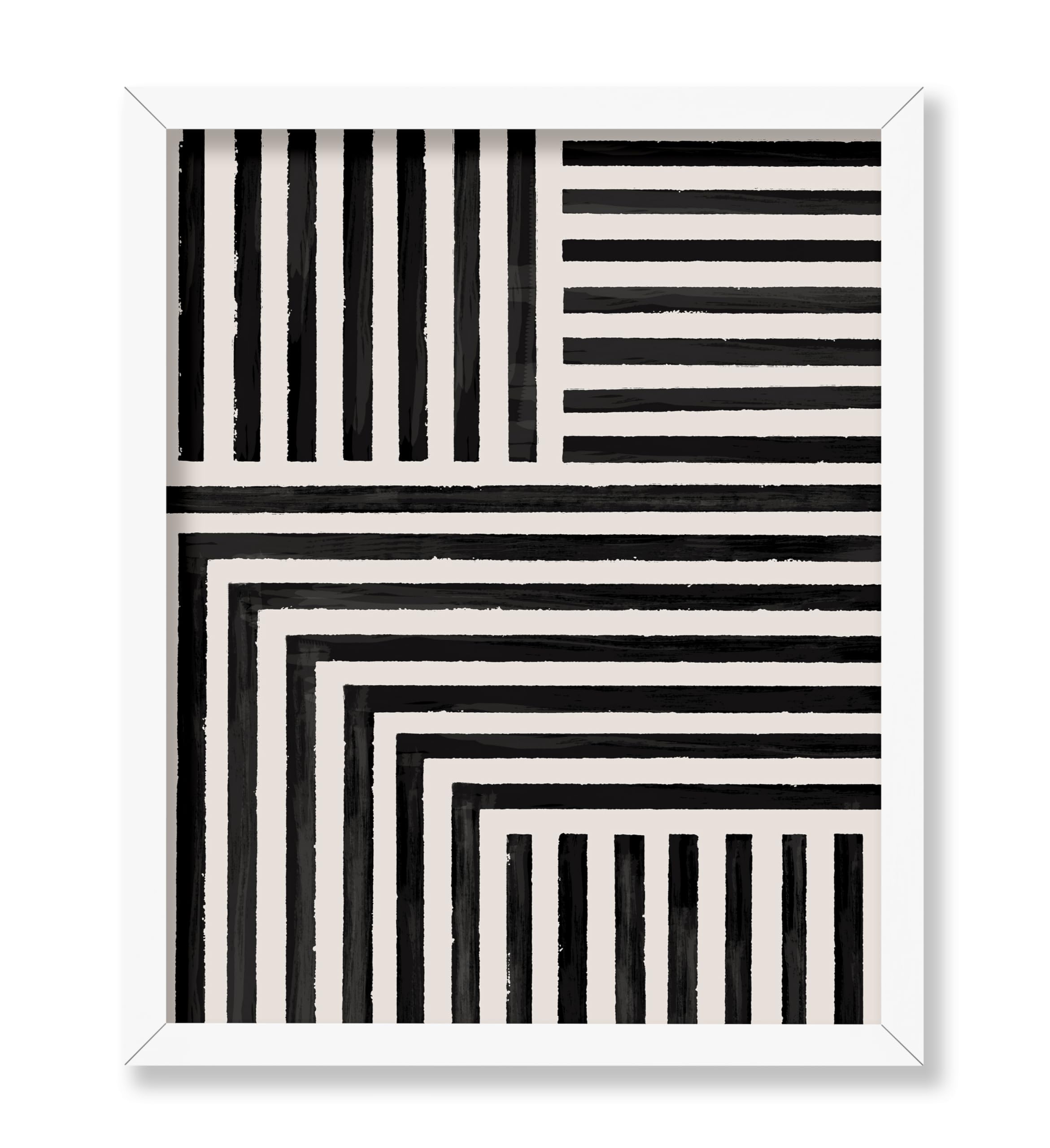 Poster Master Stripes Poster - Abstract Lines Print - Geometric Art ...