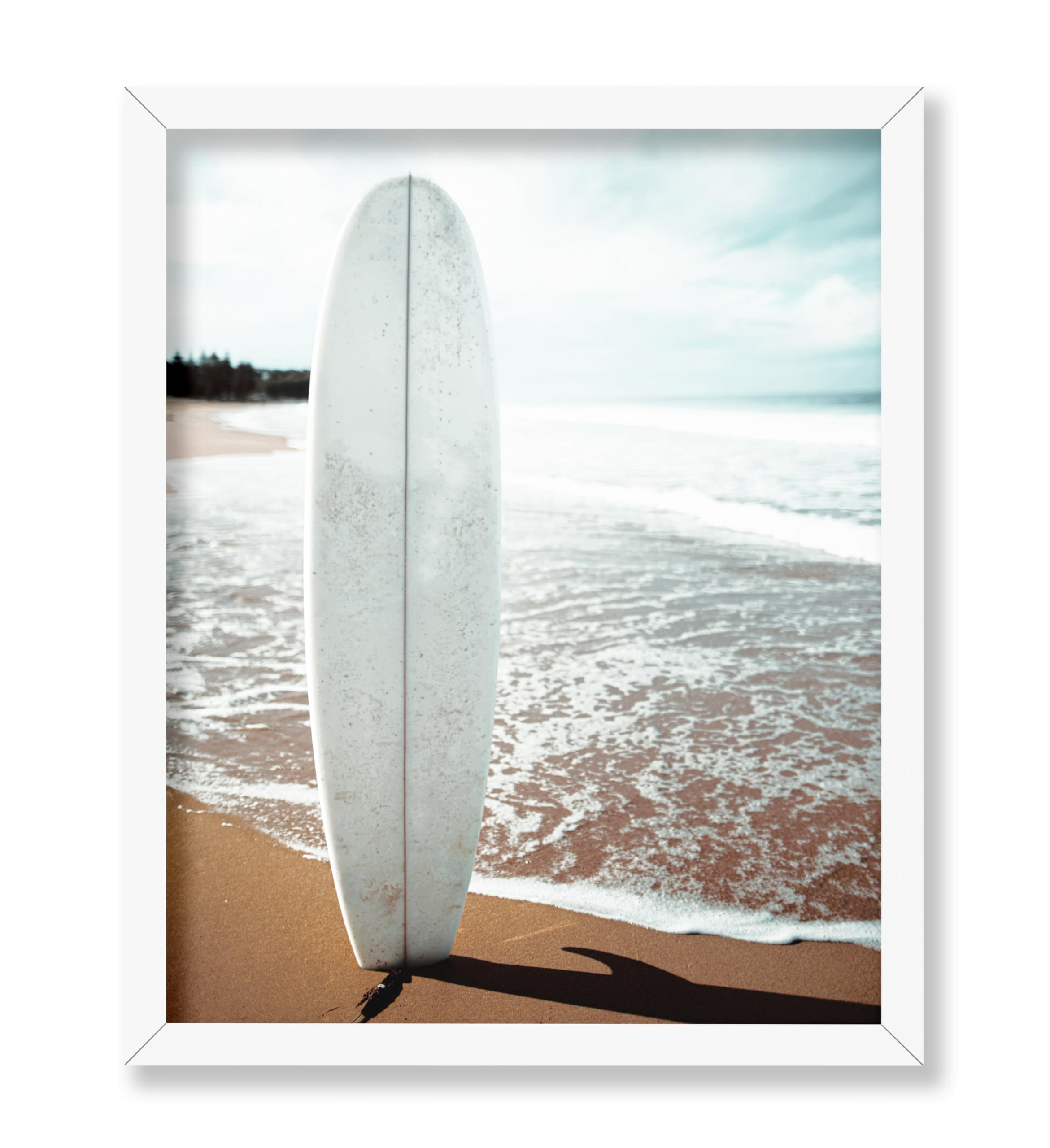 Poster Master Surfboard on the Beach Poster - Surfing Print ...