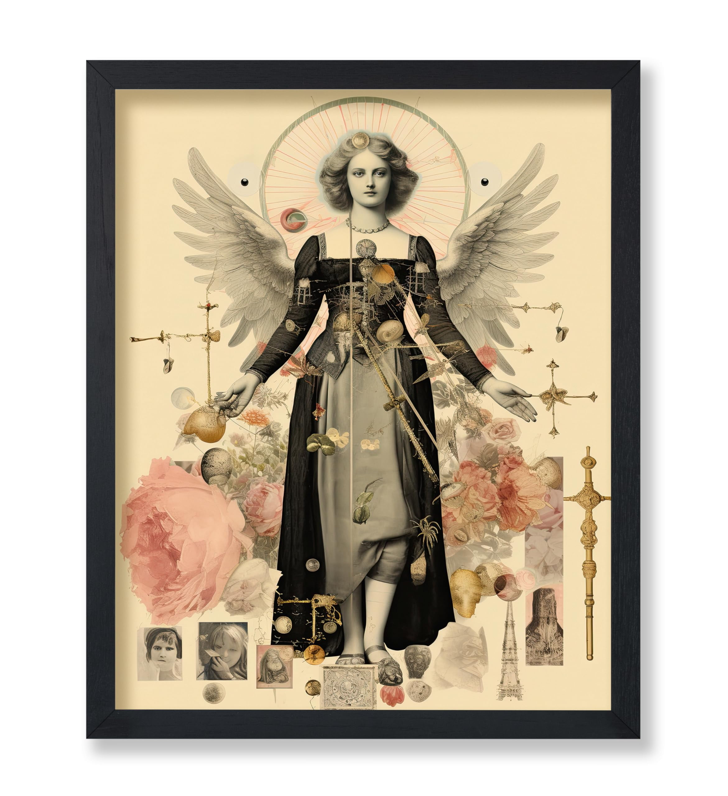 Poster Master Surreal Poster - Angel Print - Psychedelic Art - Trippy ...