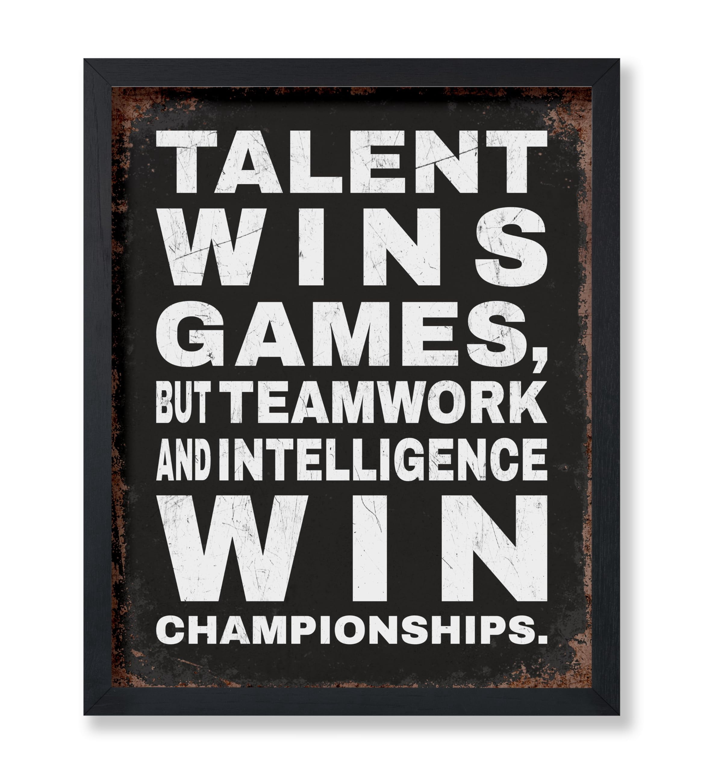 Poster Master Talent Wins Games Poster - Black Intelligence Wins ...