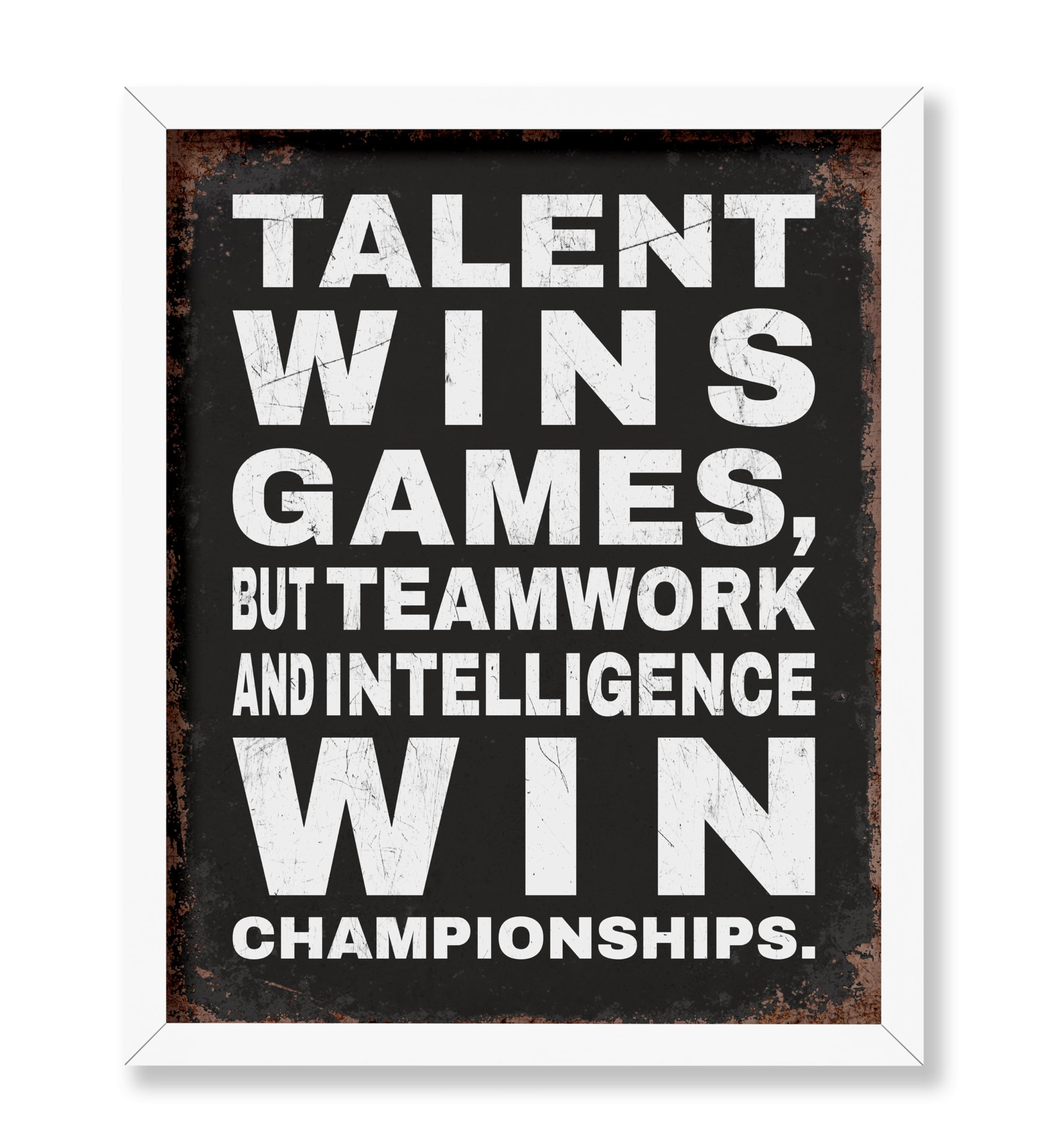 Poster Master Talent Wins Games Poster - Black Intelligence Wins ...