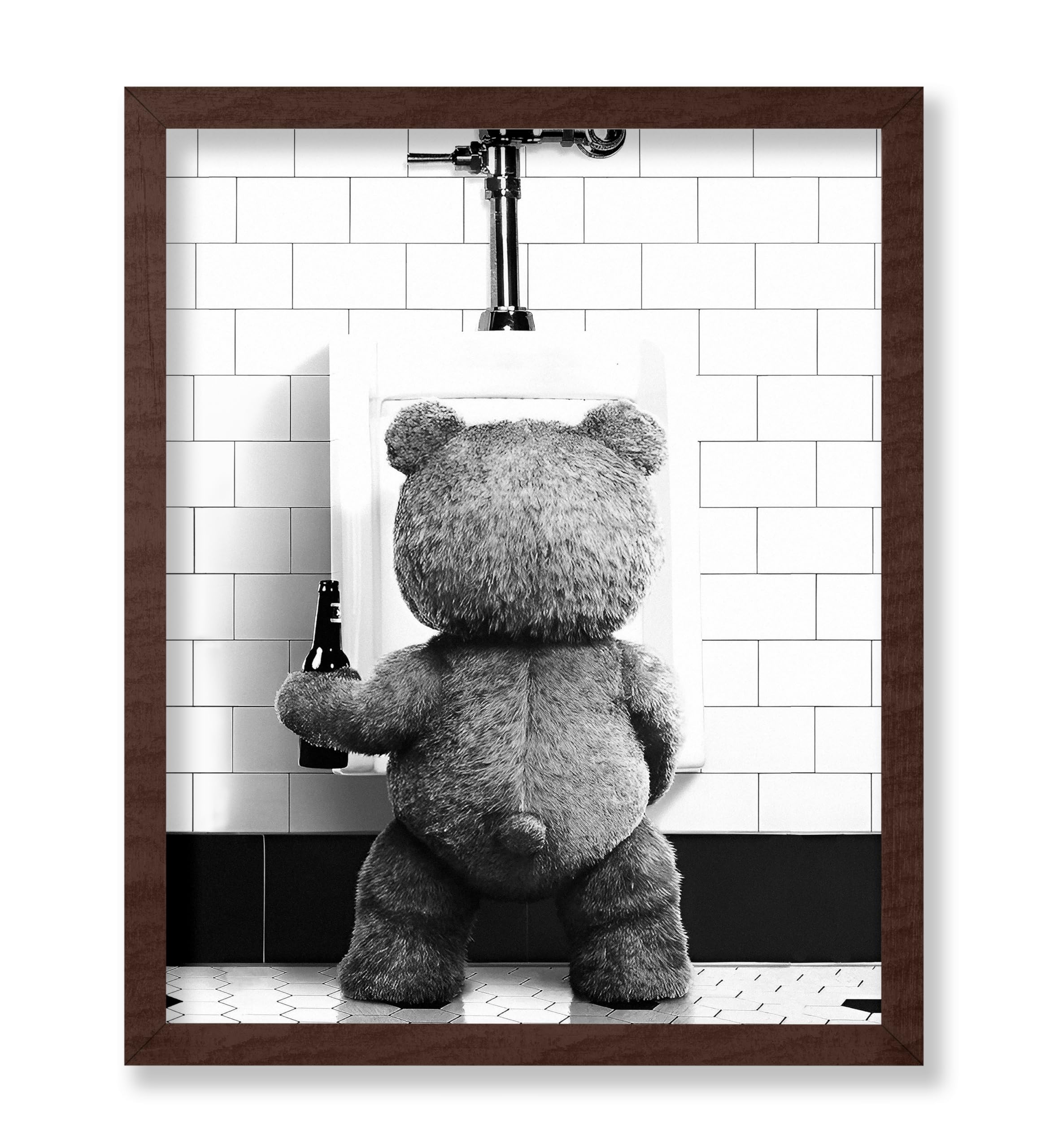 Poster Master Ted Movie Poster - Teddy Bear Print - Funny Gift for Man ...