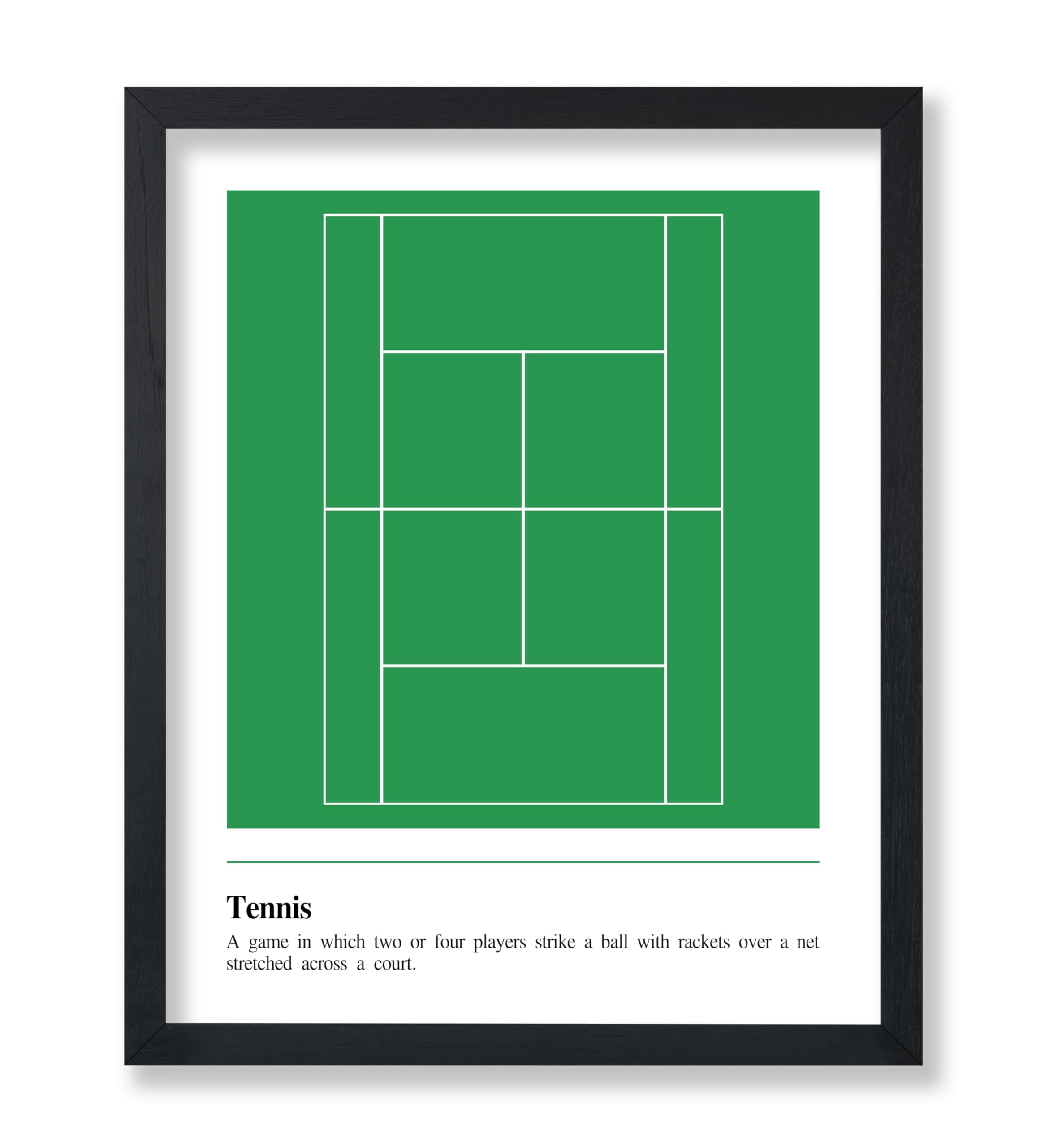 Poster Master Tennis Poster - Tennis Definition Print - Sports Art ...