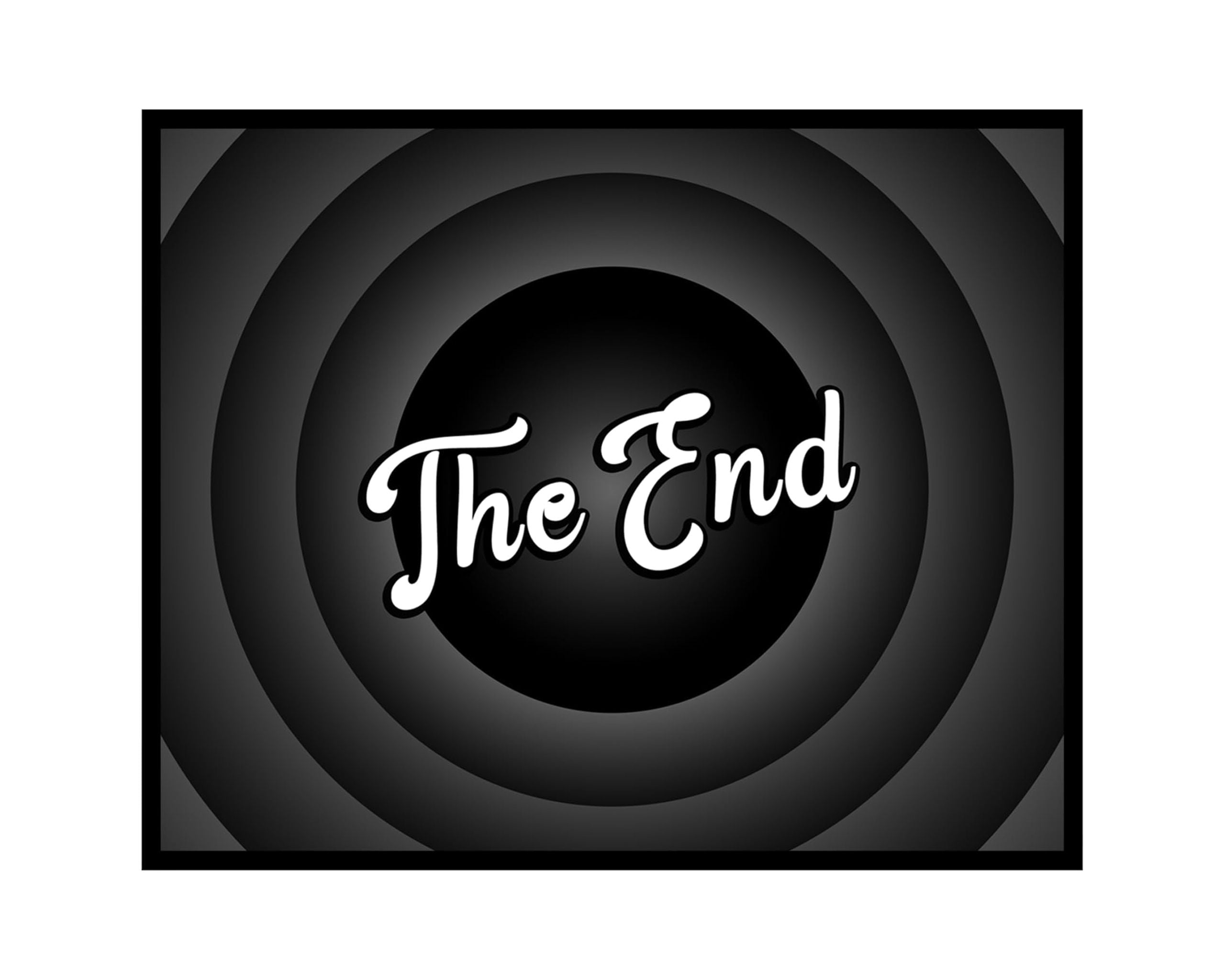 Poster Master The End Poster - Closing Credits Print - Trendy Art ...