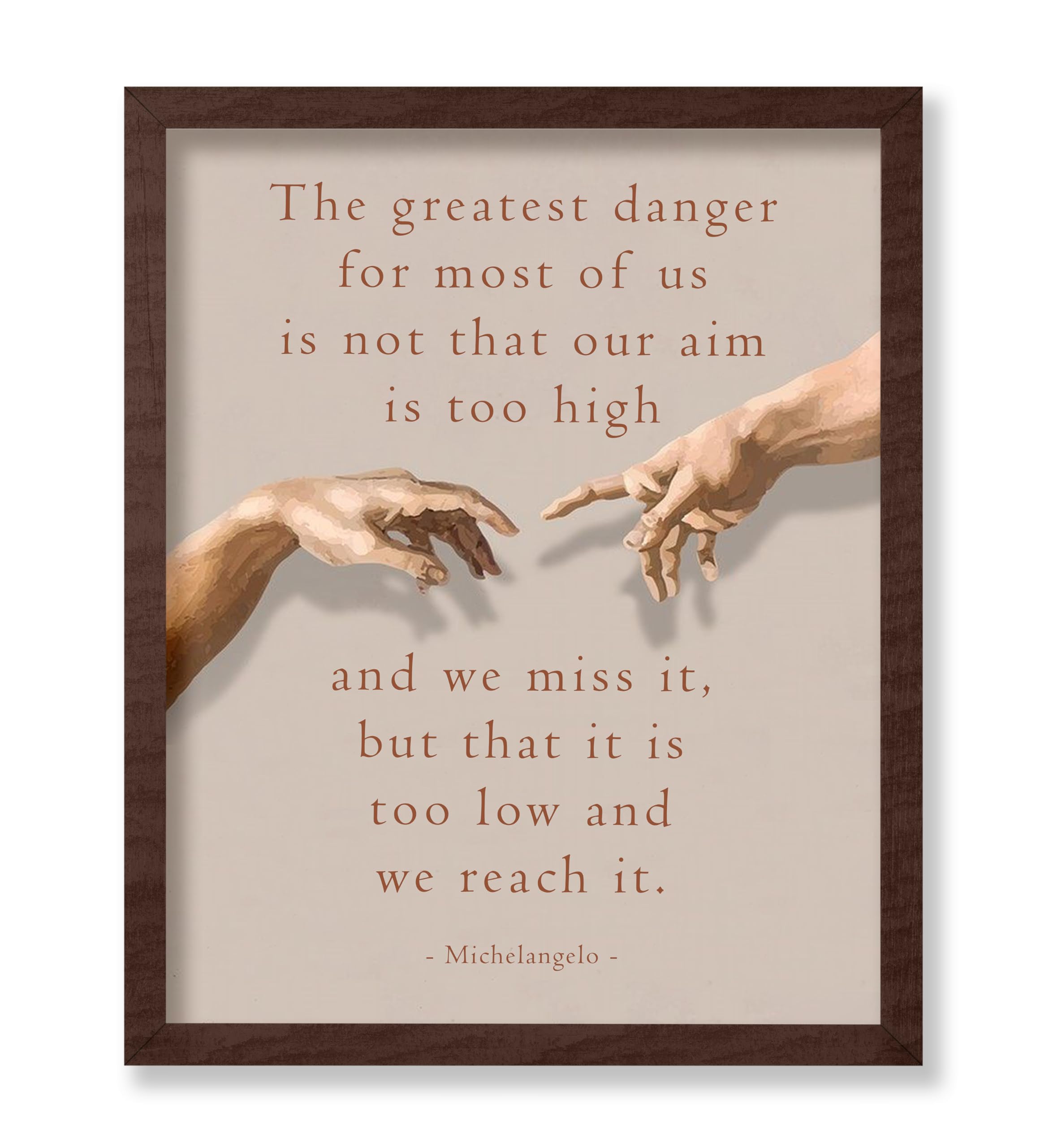 Poster Master The Greatest Danger Poster - Michelangelo Print ...