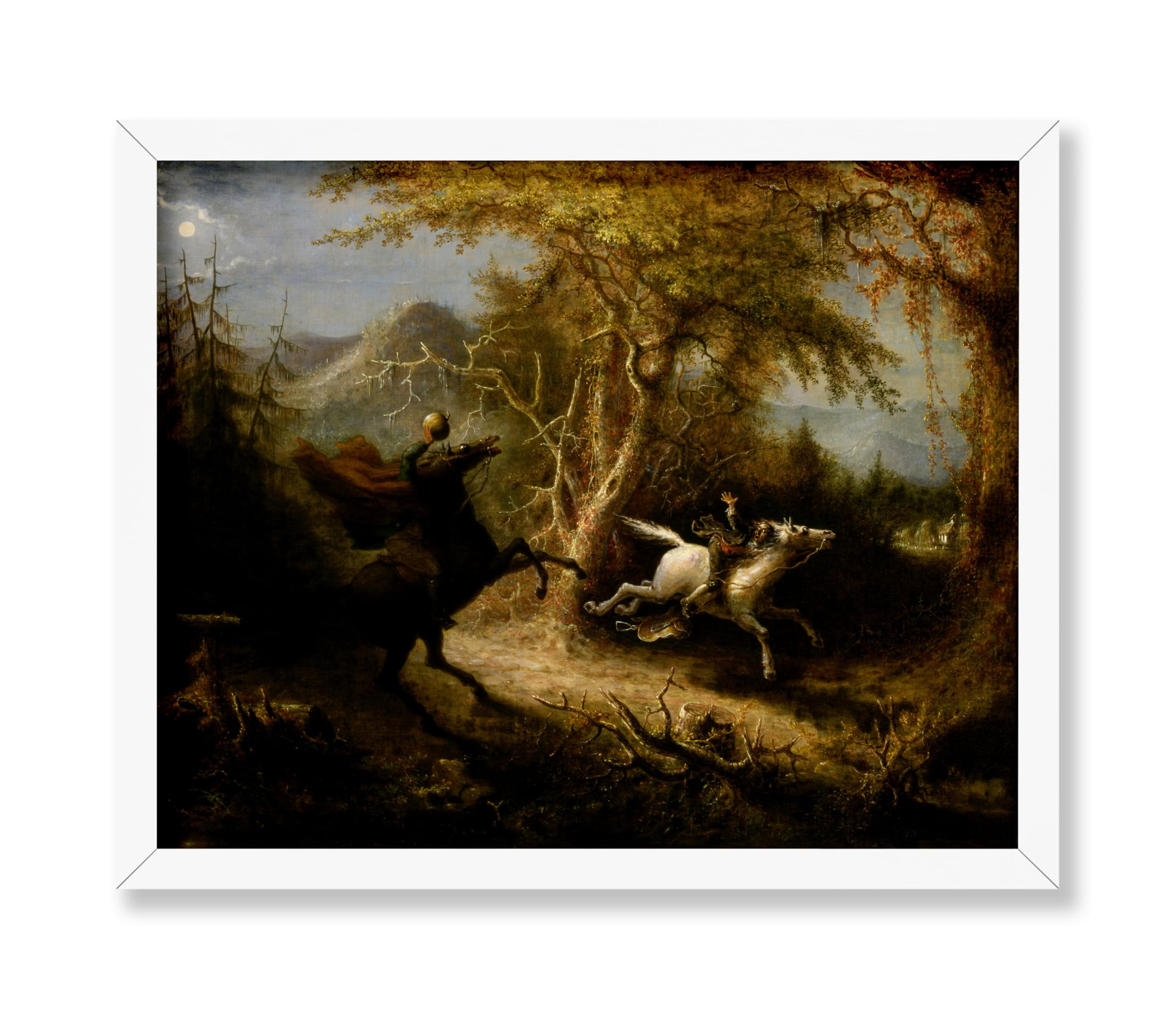 Poster Master The Headless Horseman Pursuing Ichabod Crane Poster ...
