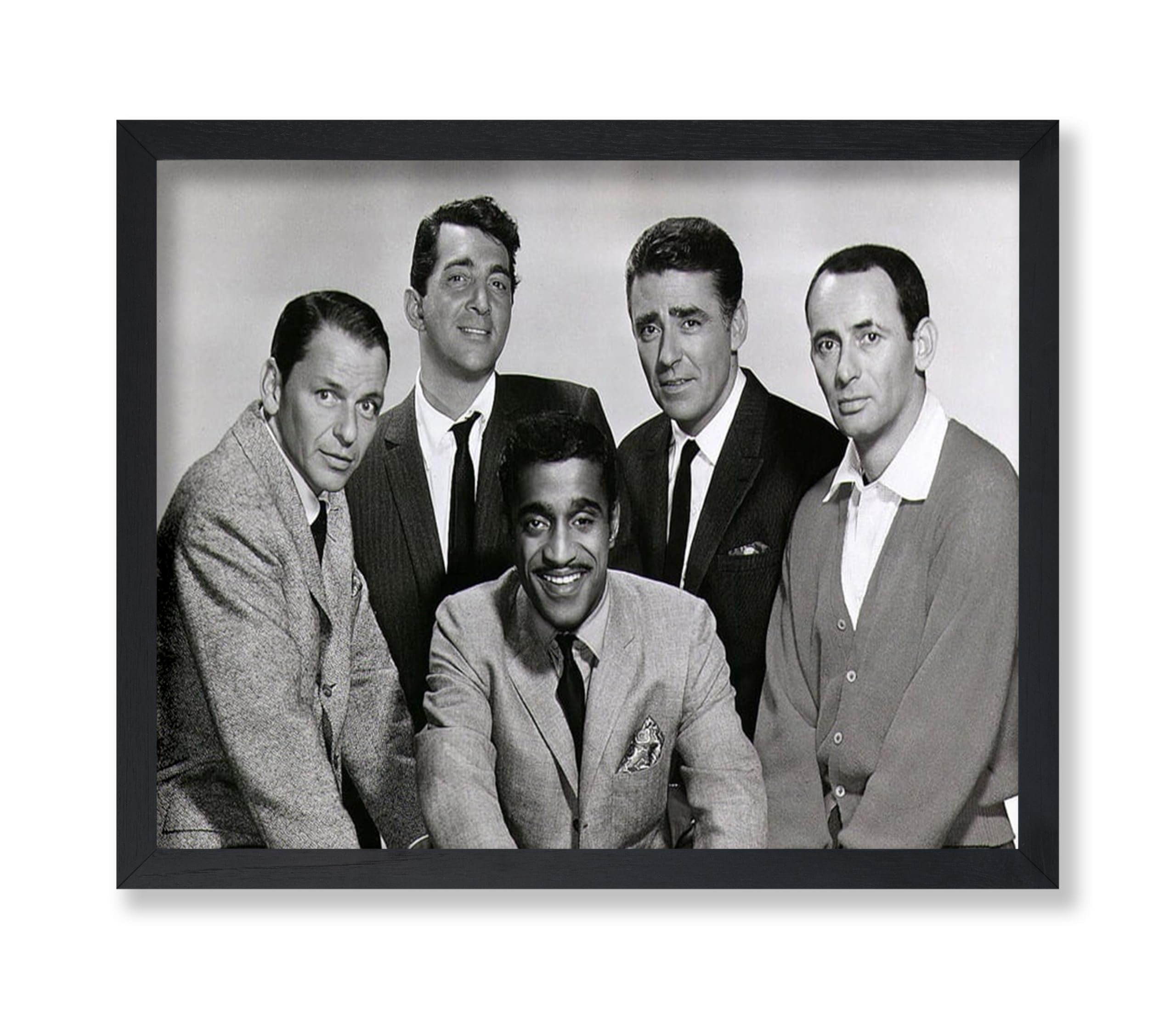 Poster Master The Rat Pack Poster - Musician Print - Photography Art - Music Art - Black & White ...