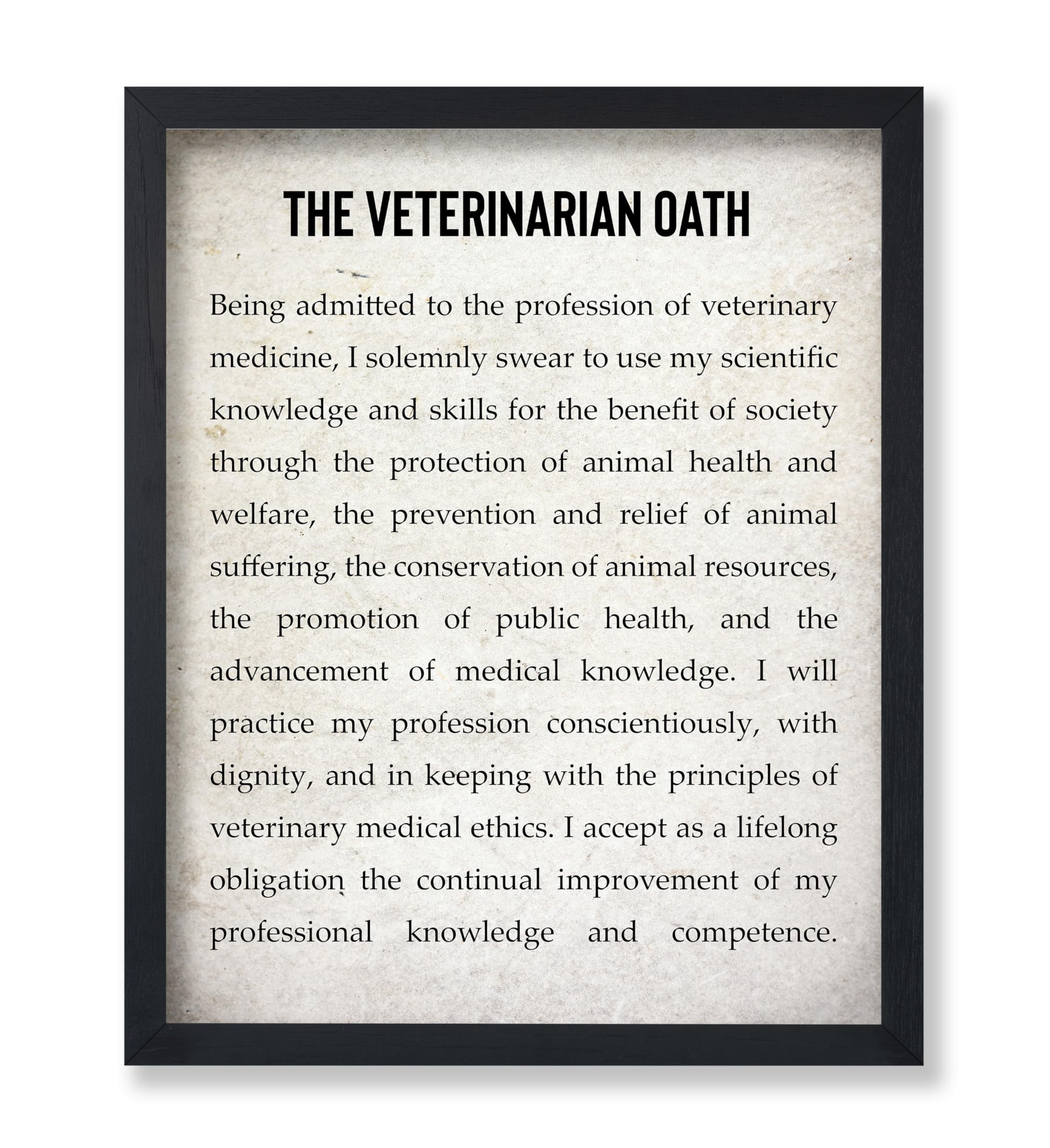 Customer reviews for Poster Master The Veterinarian Oath Poster ...