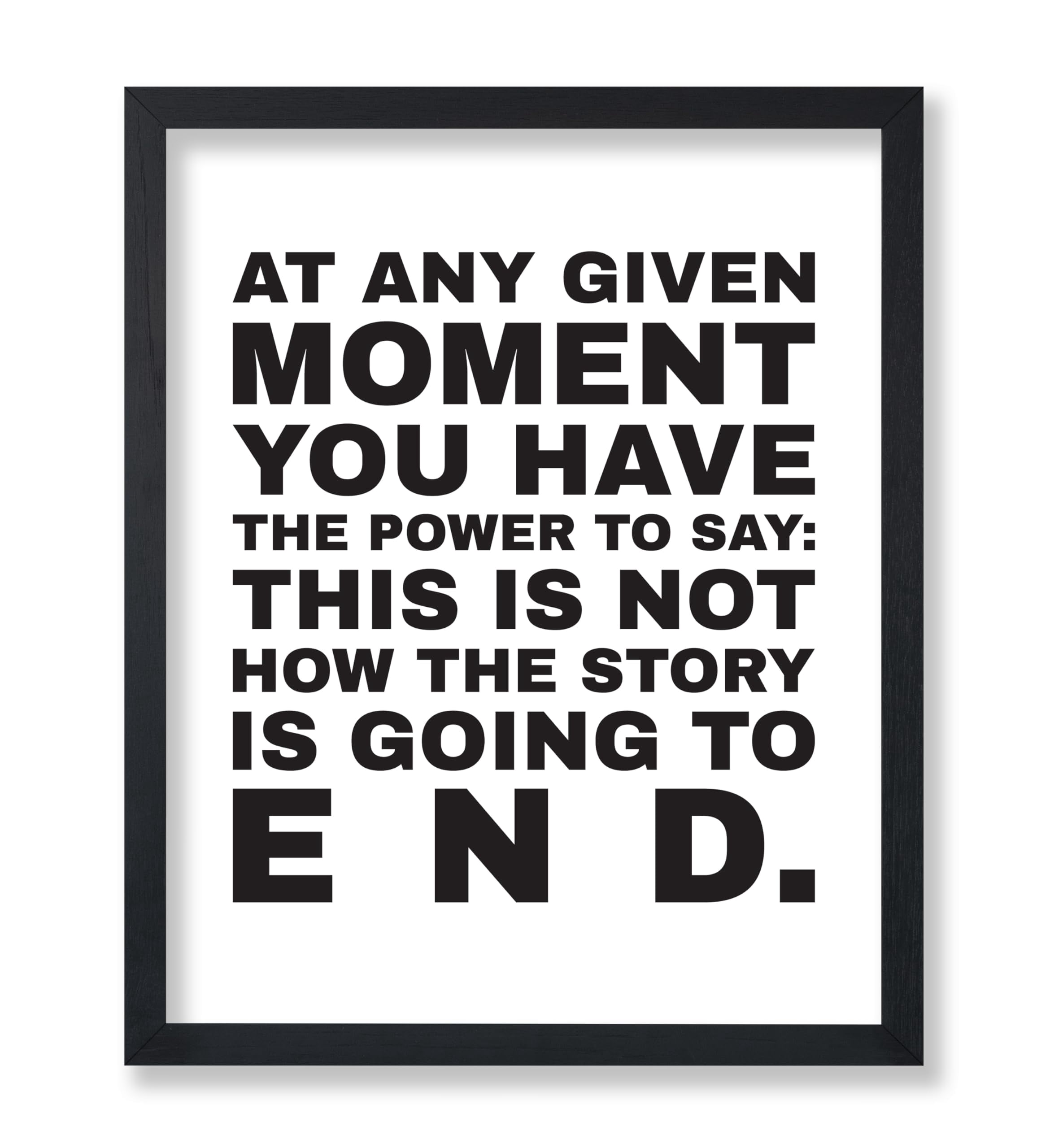 Poster Master This Is Not How The Story Is Going To End Poster - White ...