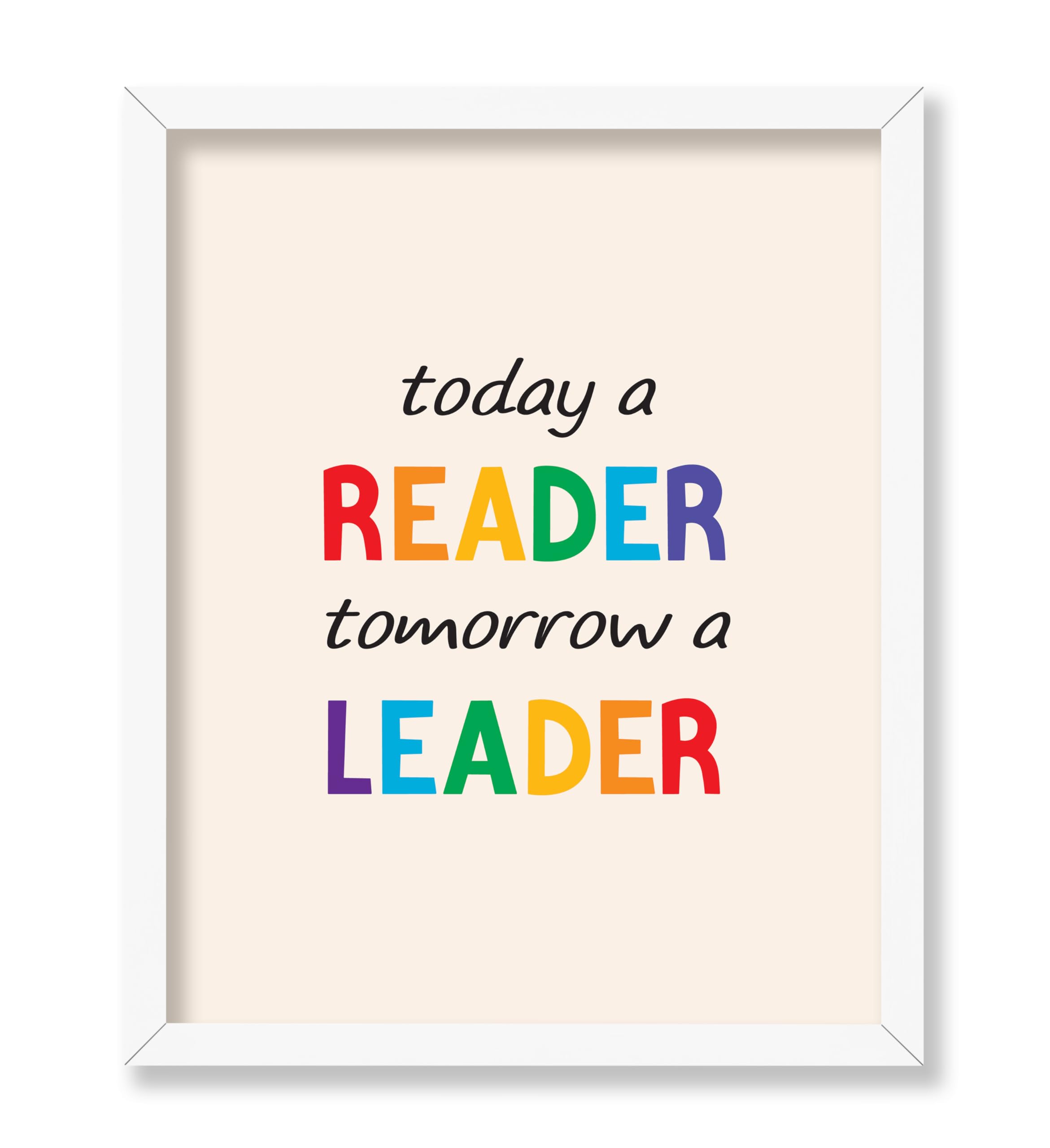 Poster Master Today A Reader Tomorrow A Leader Poster - Motivational ...