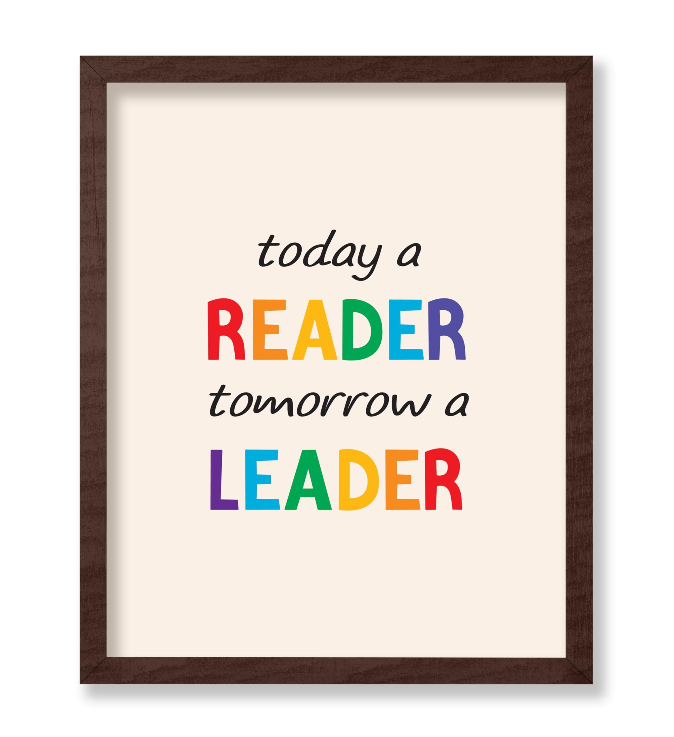 Poster Master Today A Reader Tomorrow A Leader Poster - Motivational ...