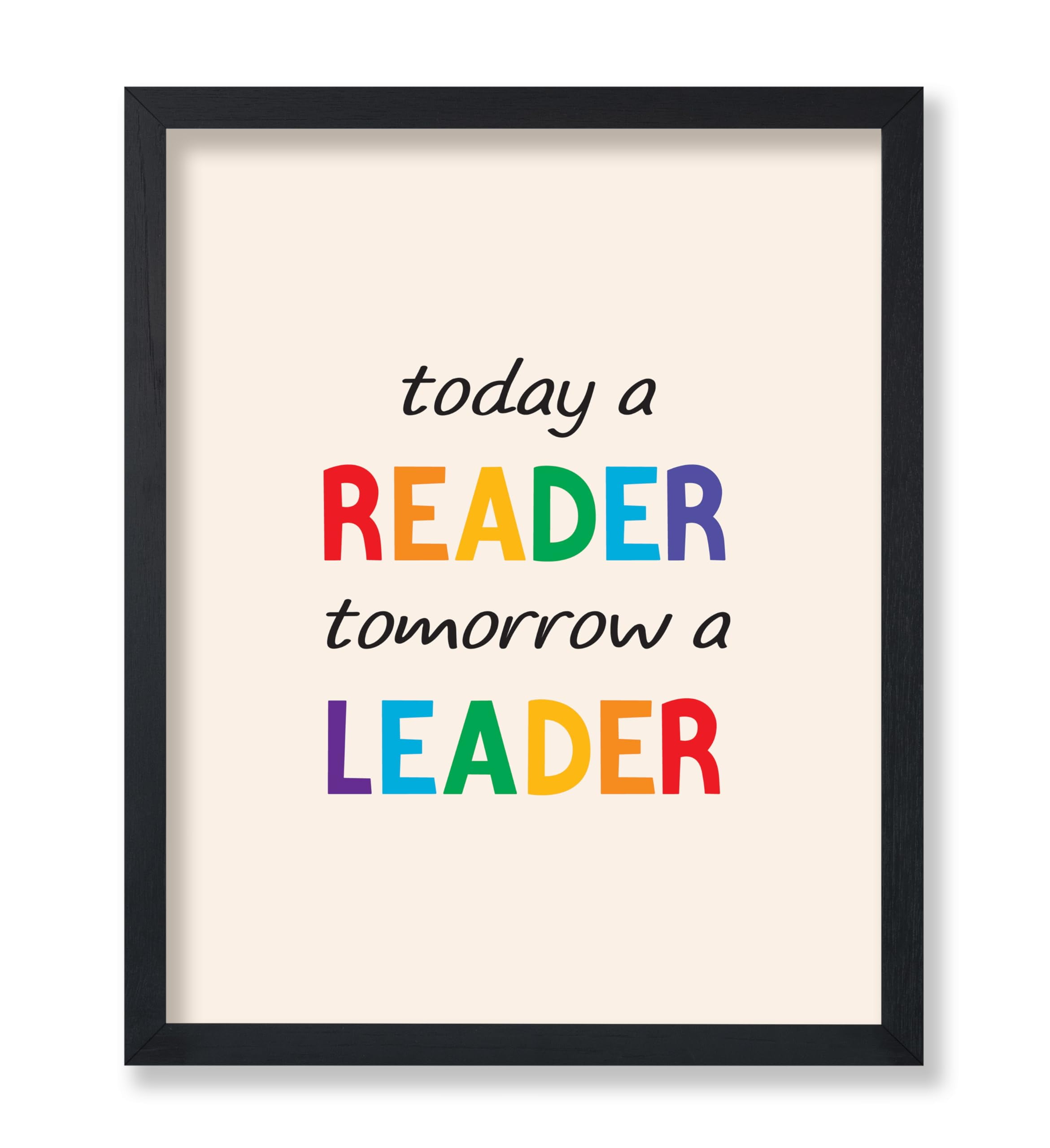 Poster Master Today A Reader Tomorrow A Leader Poster - Motivational ...